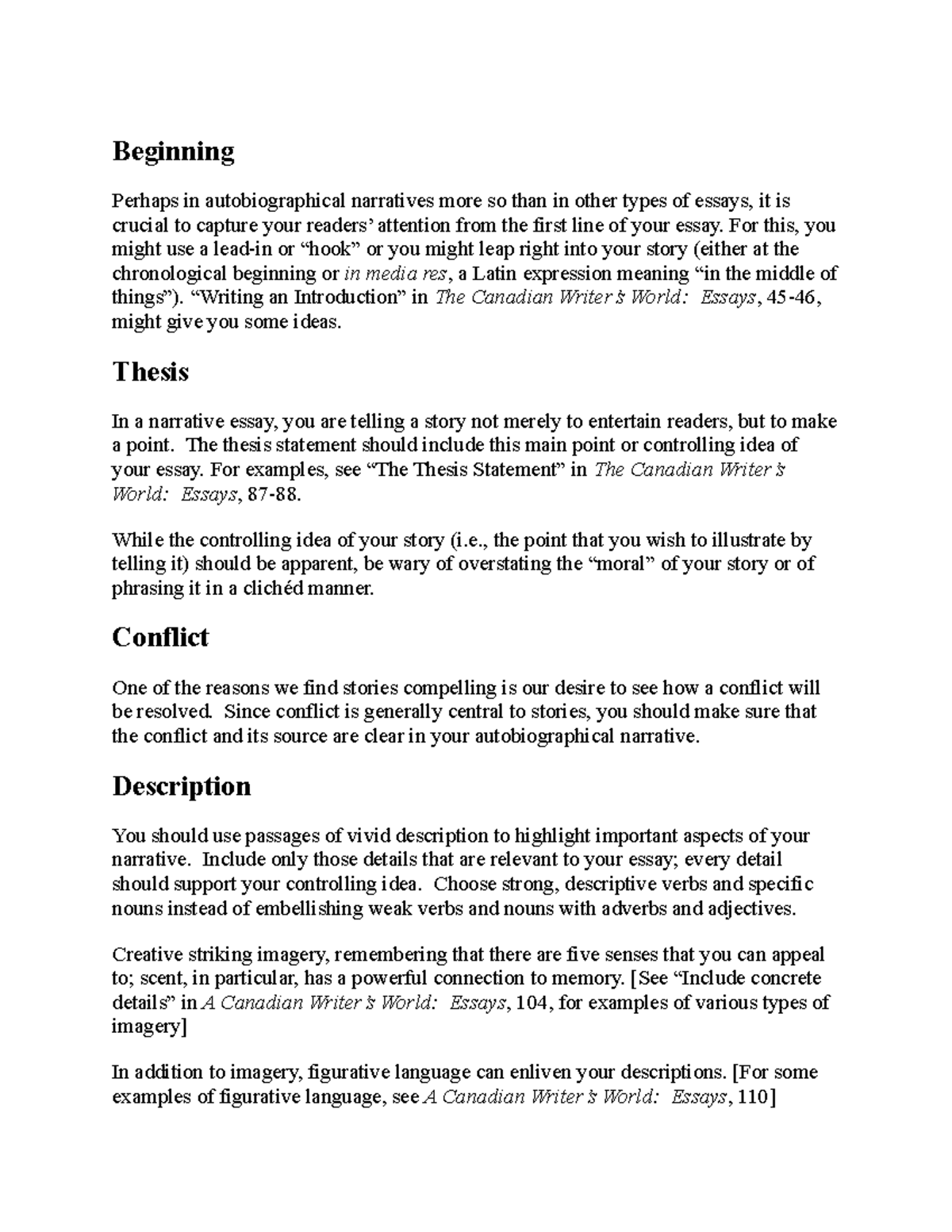 Important elements Of Autobiography Beginning Perhaps In important-elements-of-autobiography-beginning-perhaps-in