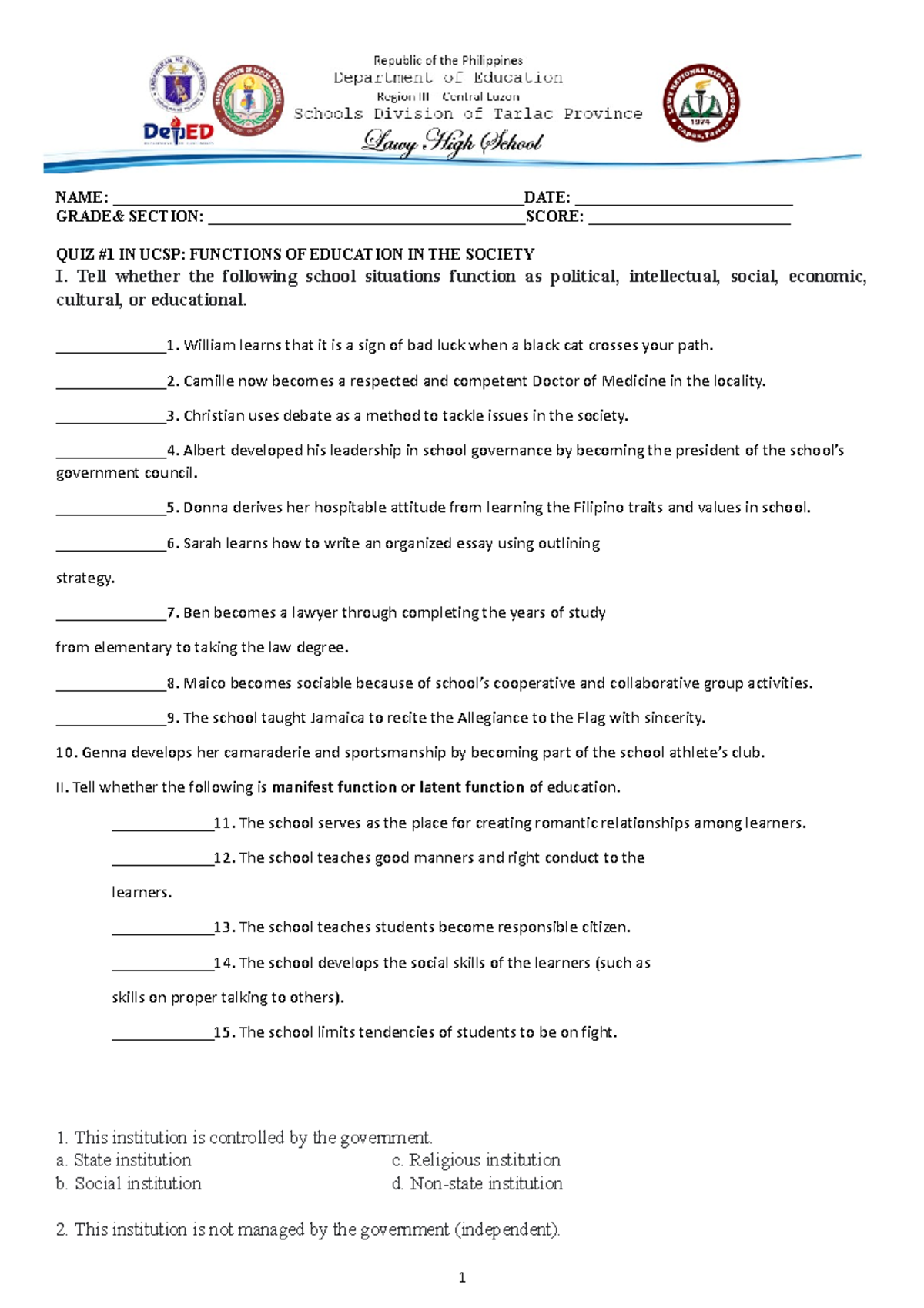 Quiz 2 UCSP- Desktop-FDRQ8PG - NAME