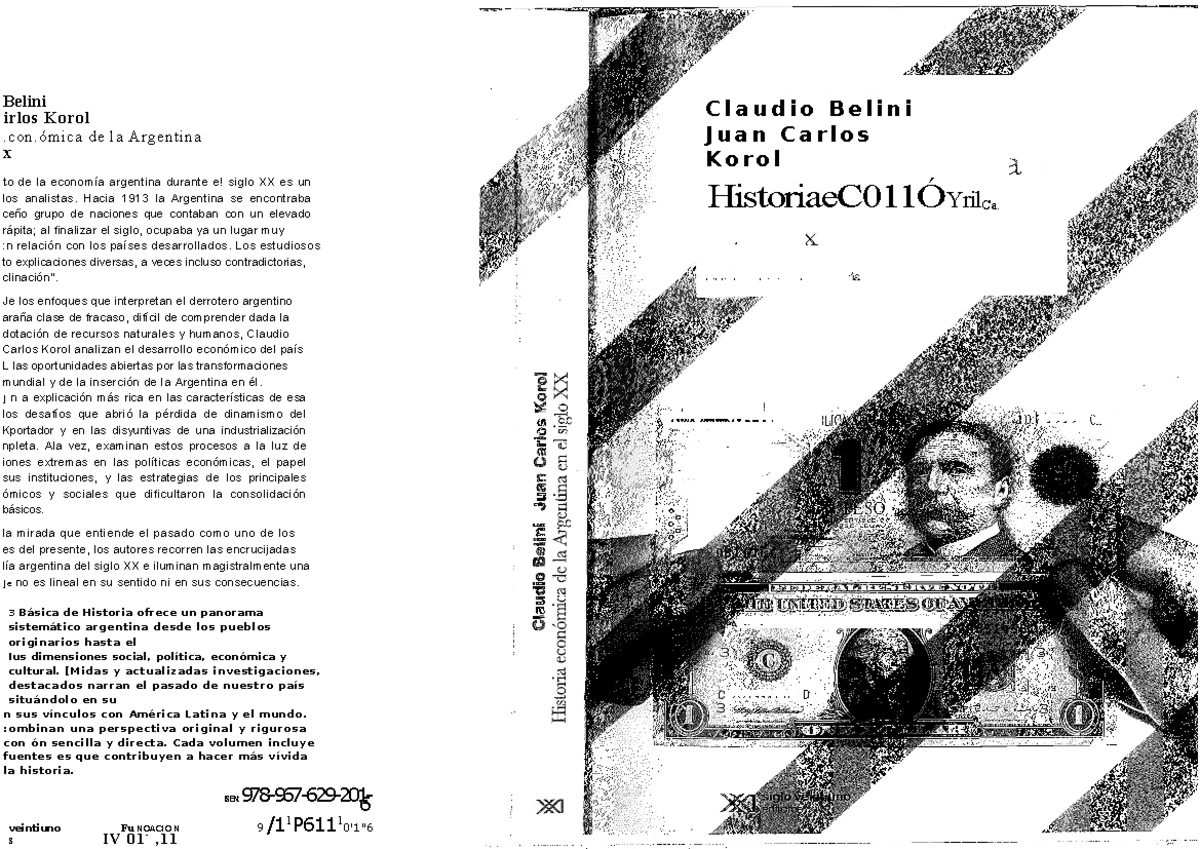 Bellini y Korol - ANCO CENTRAL DE-LA C l a u d i o B e l i n i J u a n C a r l o s K o r o l ...