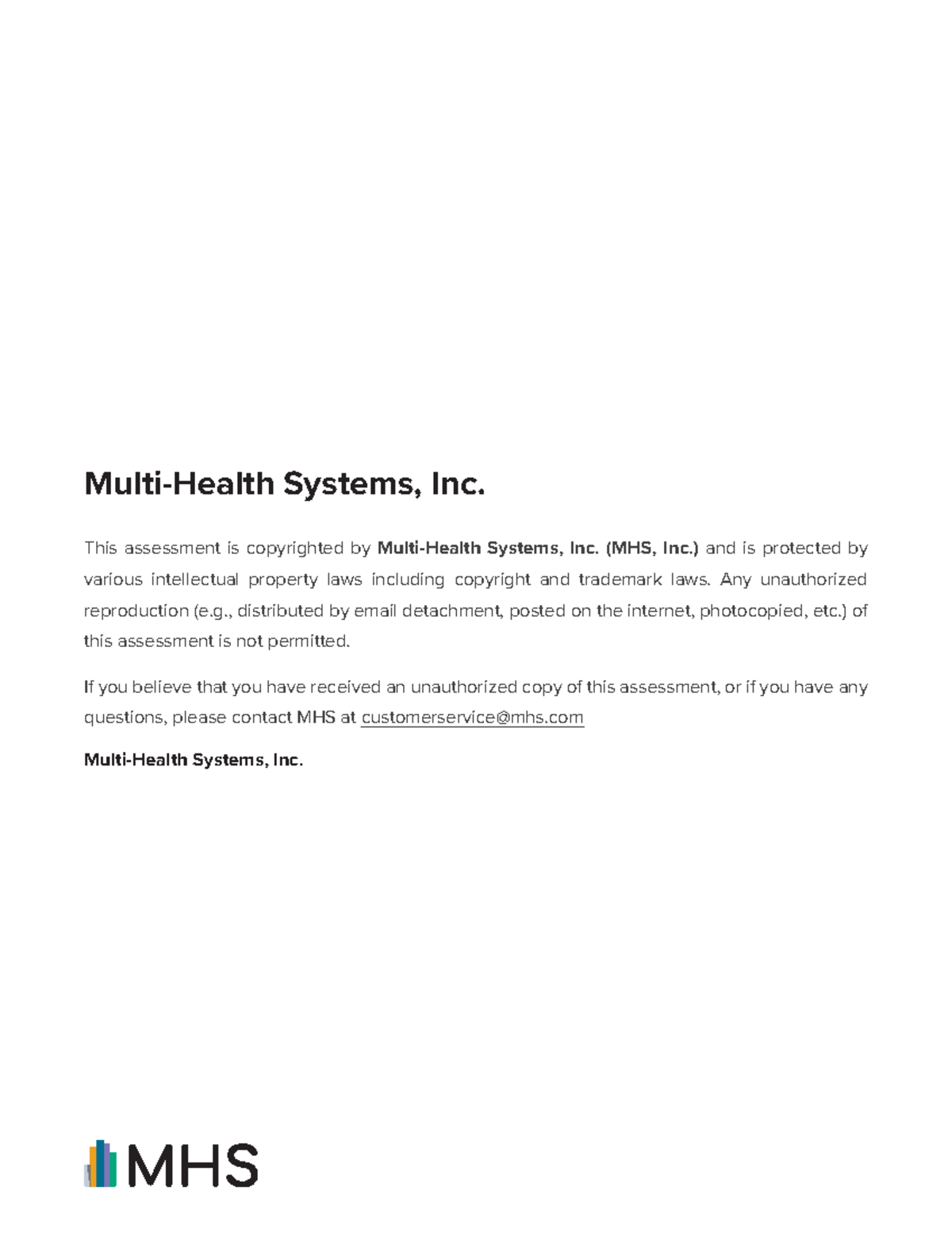 Conners 4 Parent Full V2 - Multi-Health Systems, Inc. This assessment ...