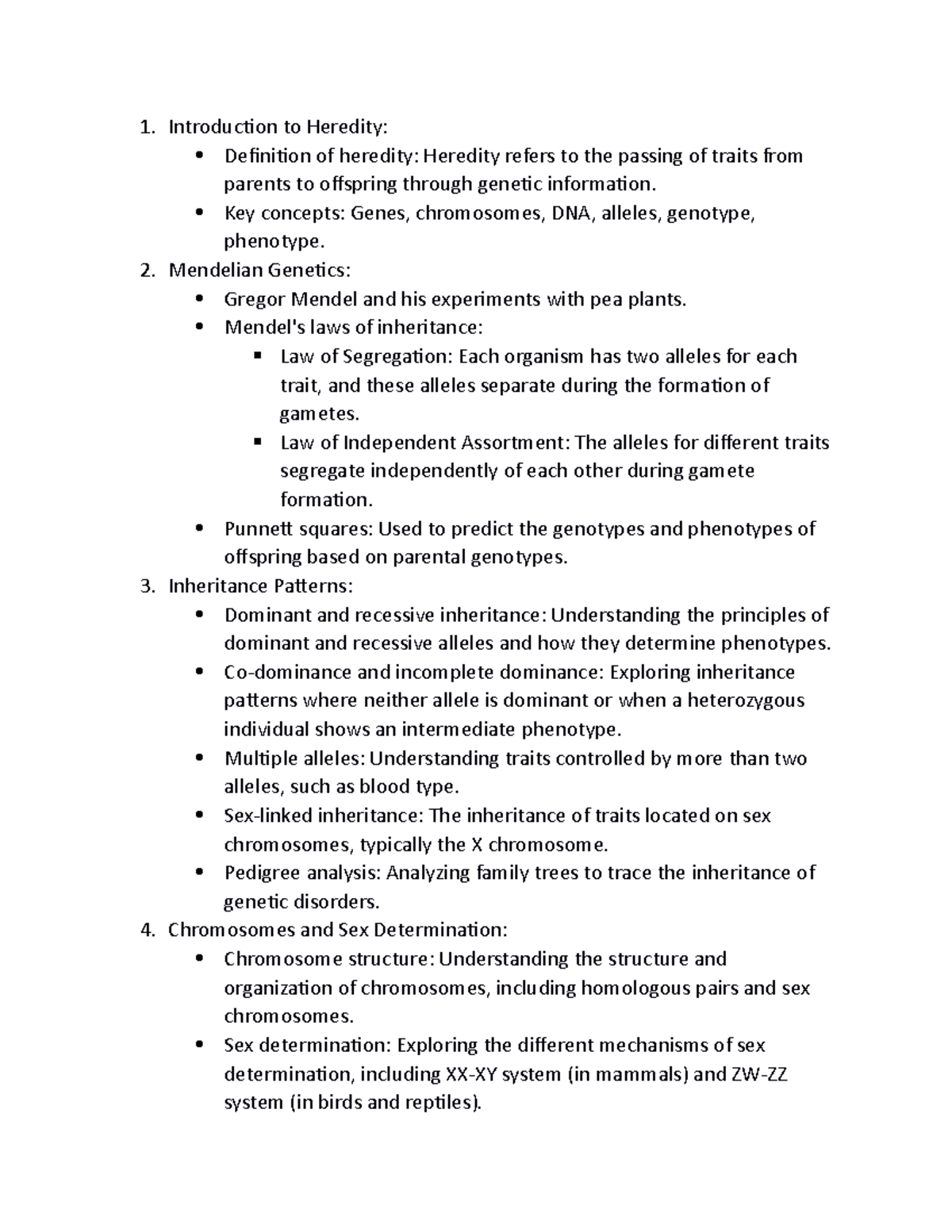 Heredity and reproduction - Introduction to Heredity: Definition of ...