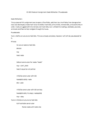 CS 320 Module Four Journal - CS 320 Module 4 Journal James Nikolaou 11/22/ To what extent was ...