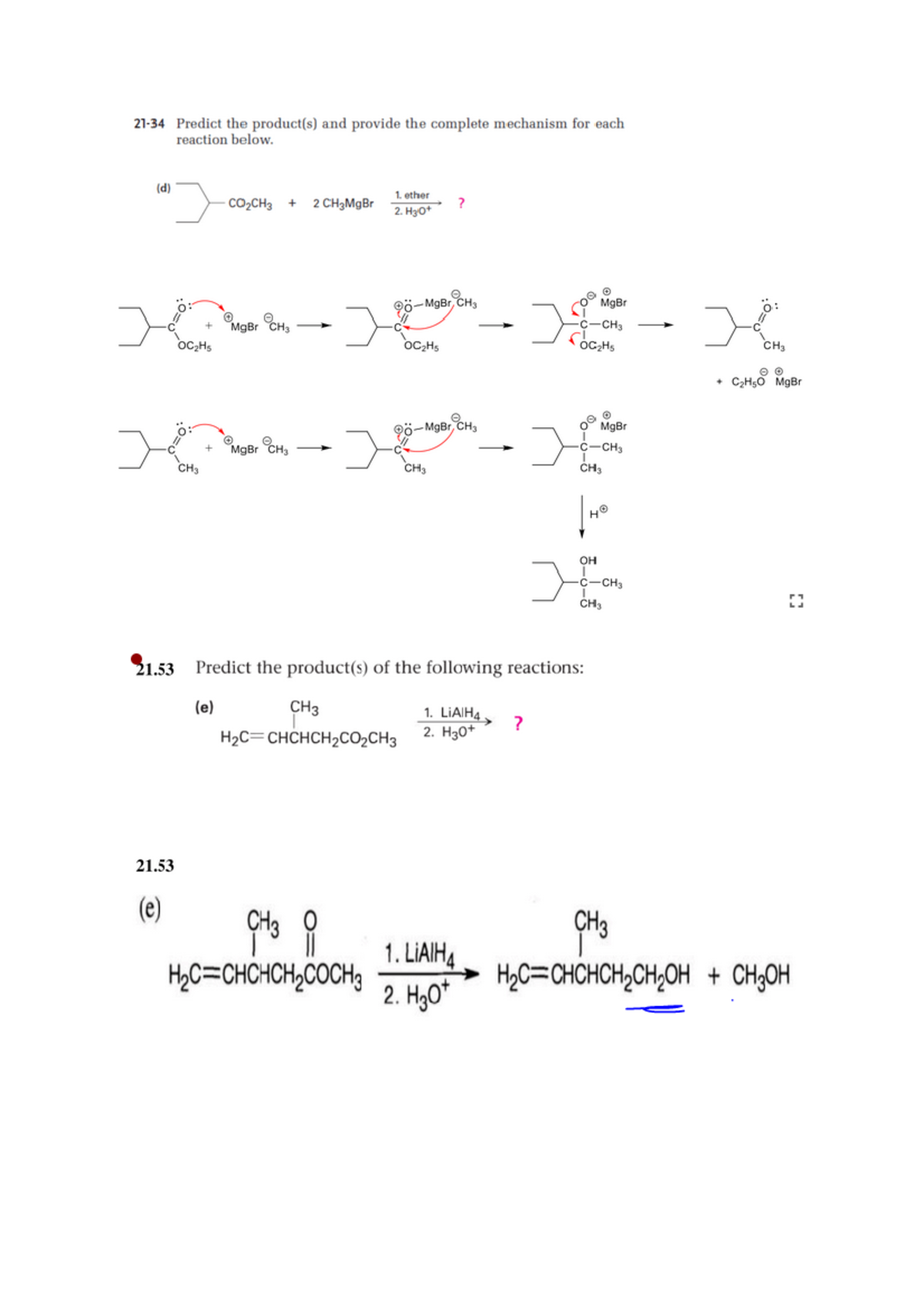 Organic chemistry tutorial 3 uitwerkingen - Organic Chemistry 2 ...