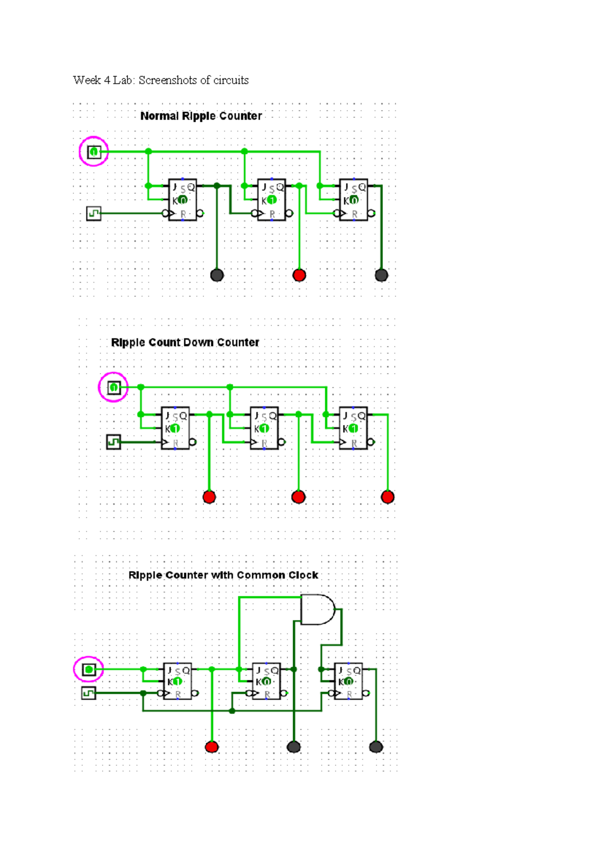 Lab 4 Cos10004 Week 4 Lab Screenshots Of Circuits Why Is Handling Such Things Important 8968