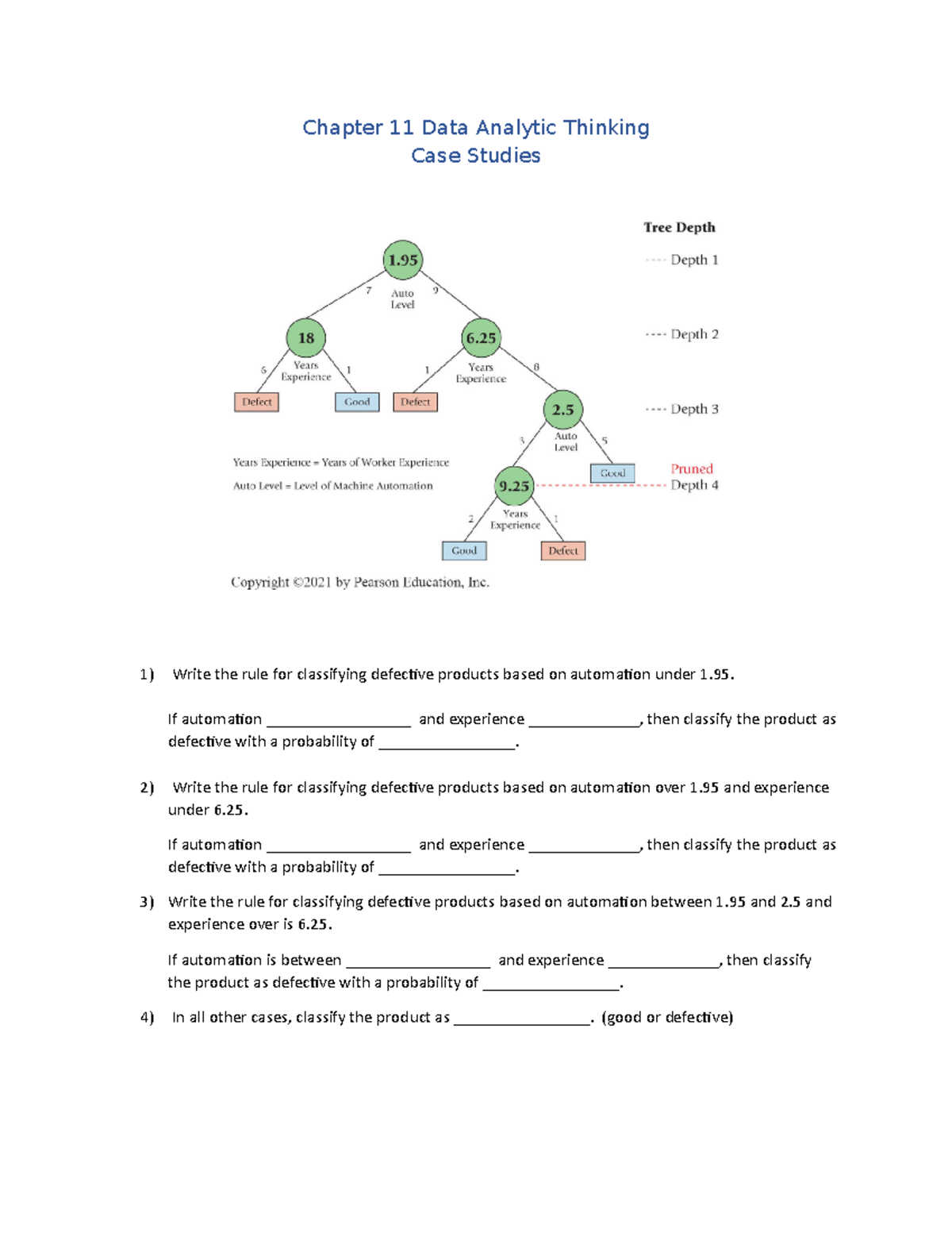 Chapter 11 Data Analytic Thinking Case Study - Chapter 11 Data Analytic ...
