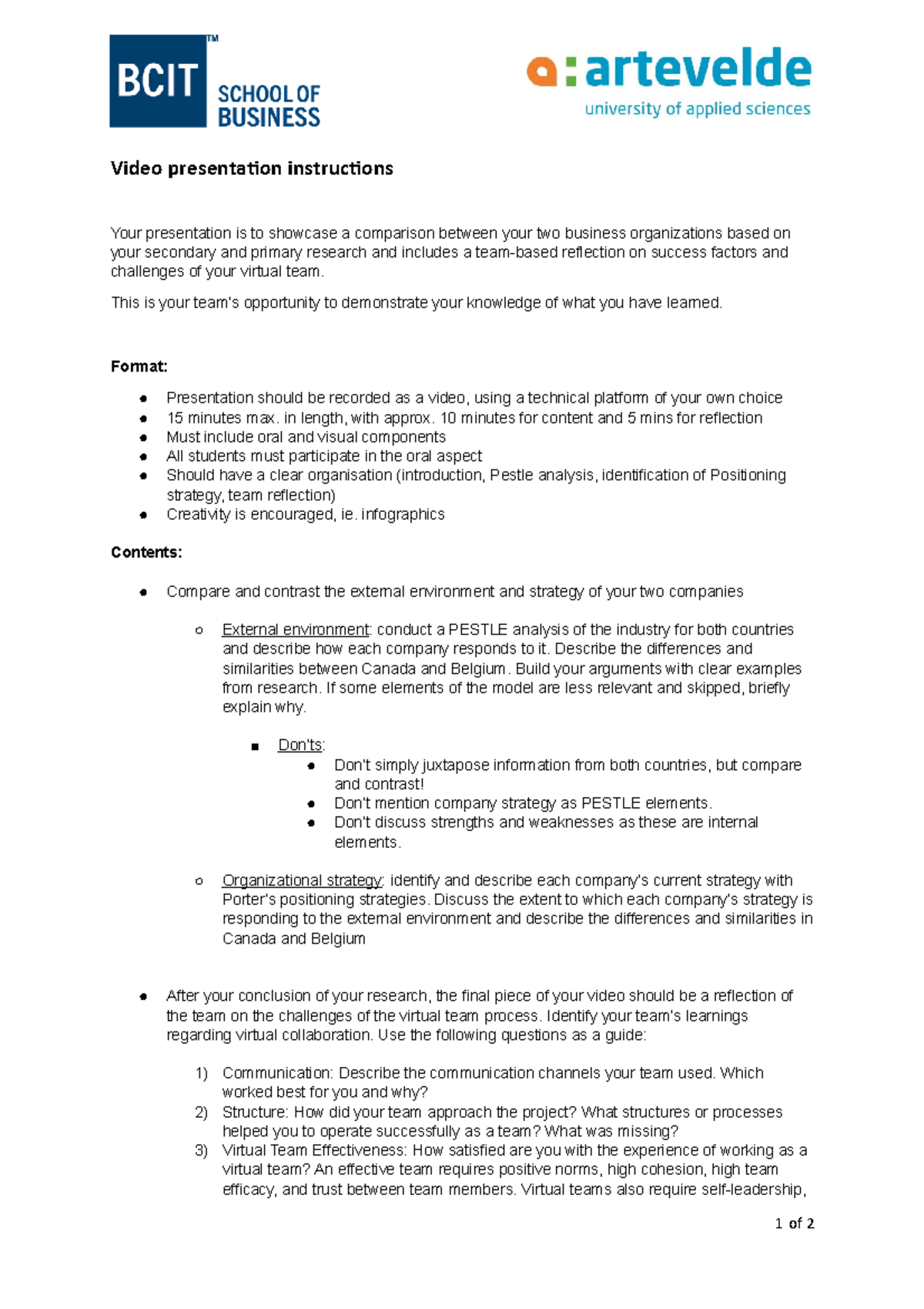 2021 Video presentation instructions - Video presentation instructions ...