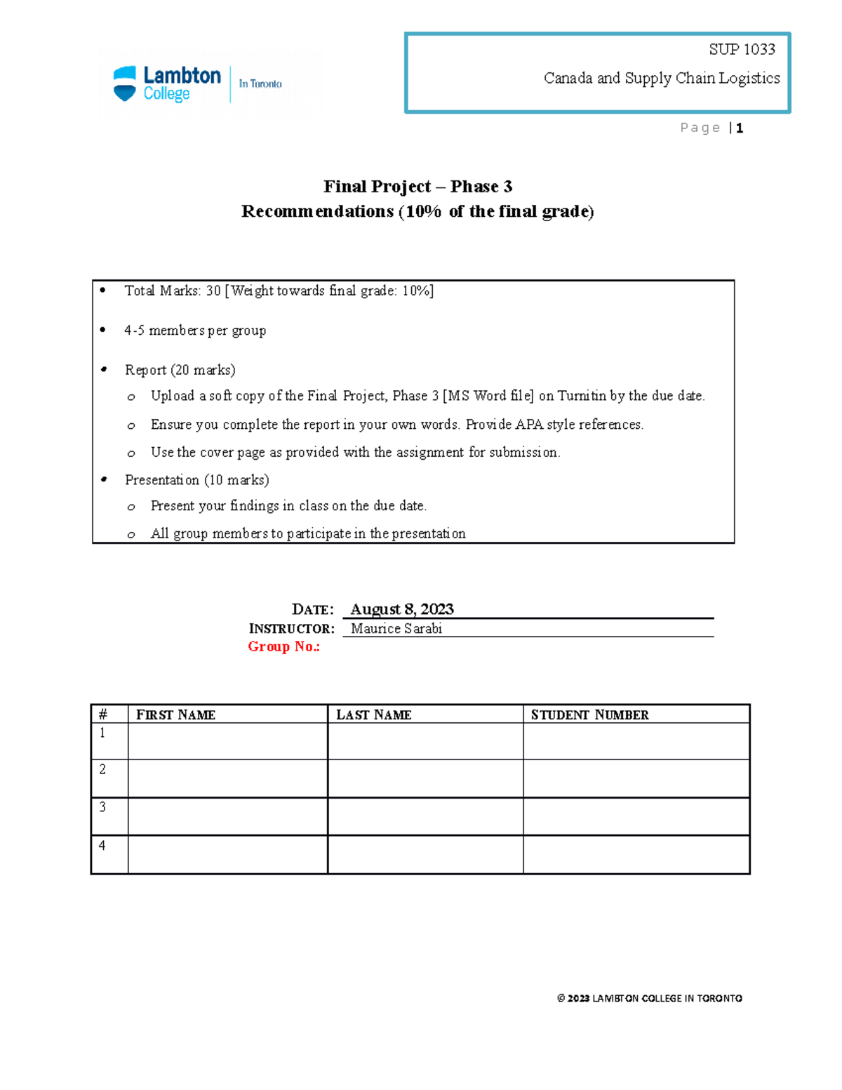 Phase 3- Questions - Information - P a g e | 1 Final Project – Phase 3 ...