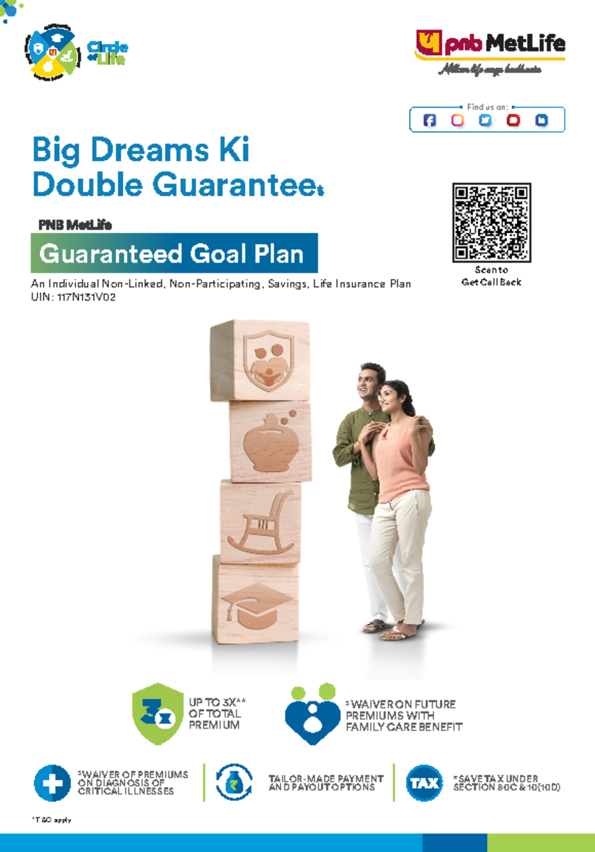 Mggp brochure - Guaranteed Goal Plan Get Call BackScan to Big Dreams Ki ...