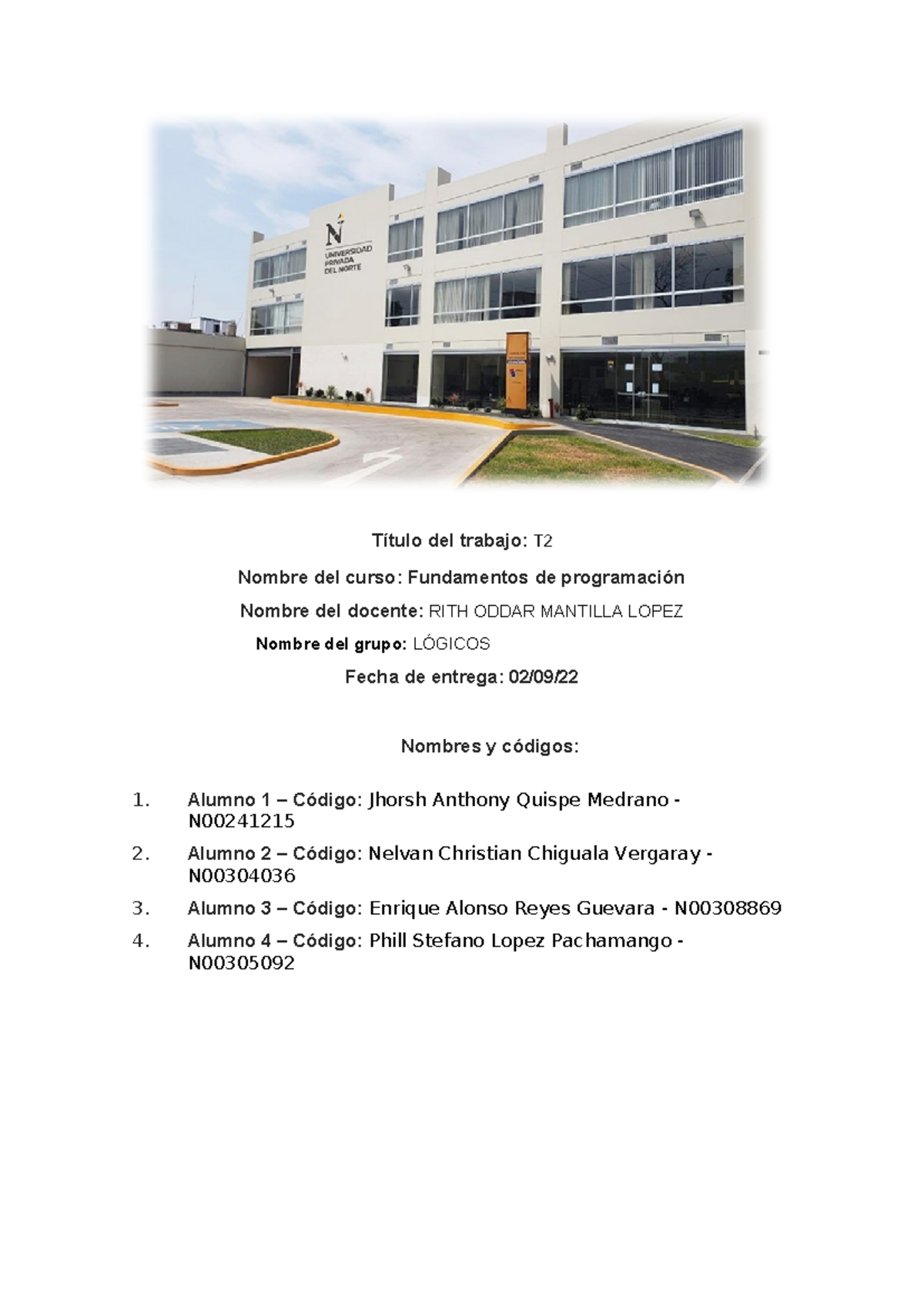 Ensayo - eeqweqr qweqe - Título del trabajo: T Nombre del curso ...