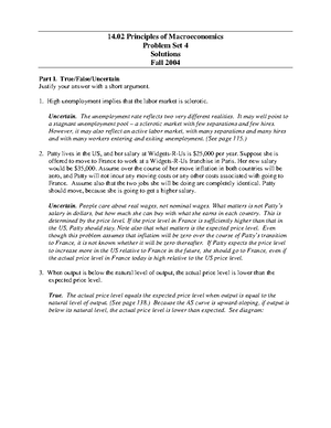 Week 9 Tutorial Exercises - UU200 TUTORIAL EXERCISES (WEEK 9) LECTURE OVERVIEW [Approx. Time 20 ...