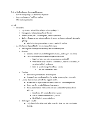 CELL BIO topic #7 - Cytoskeleton ...