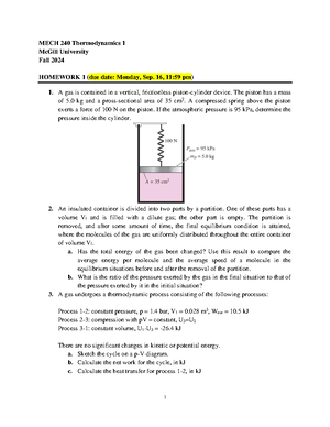 MECH240 Mid2 2021 equation sheet with all formulas - MECH 240 ...