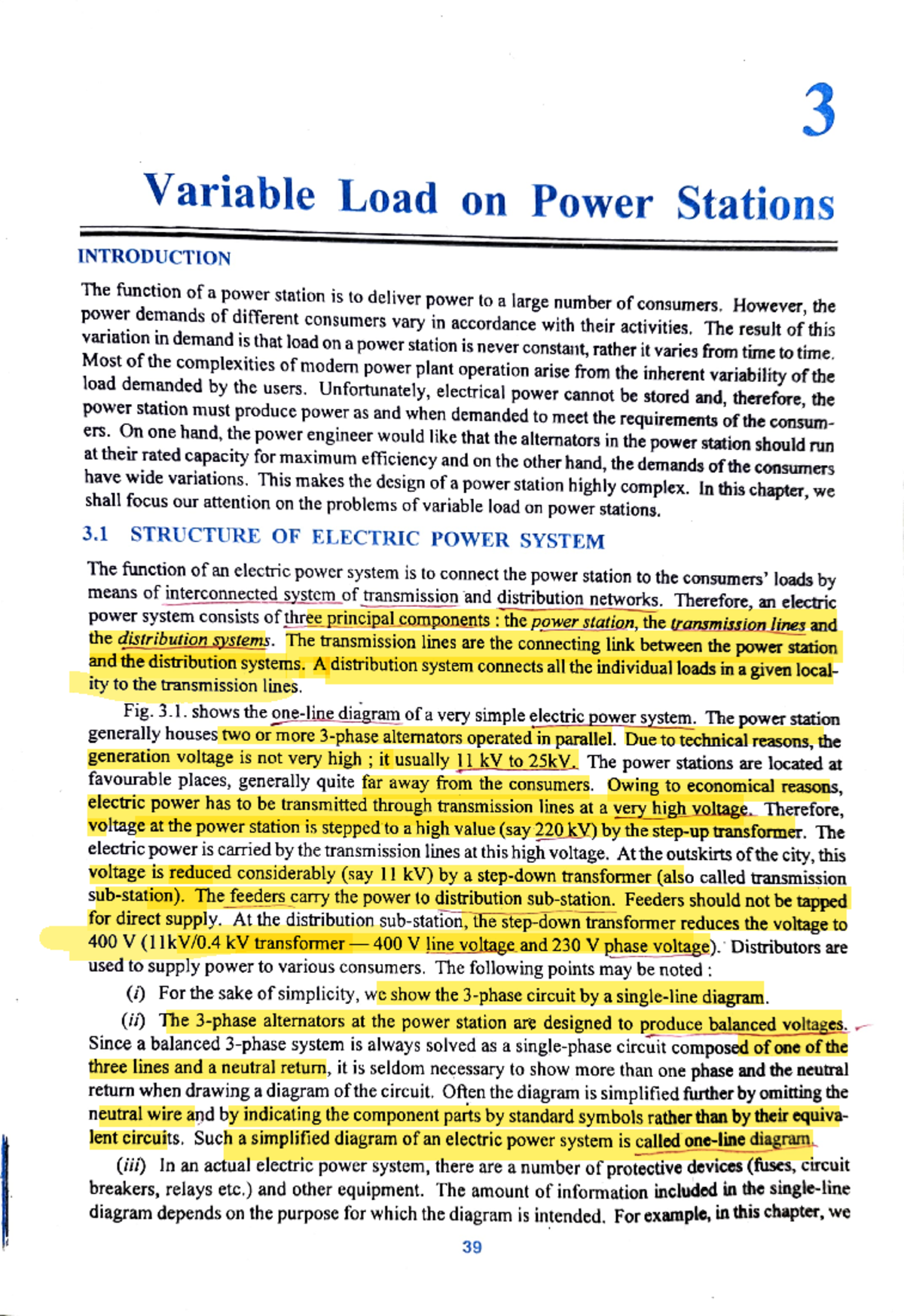 Fakhrul sir book missing pages - 3 Variable Load on Power Stations ...