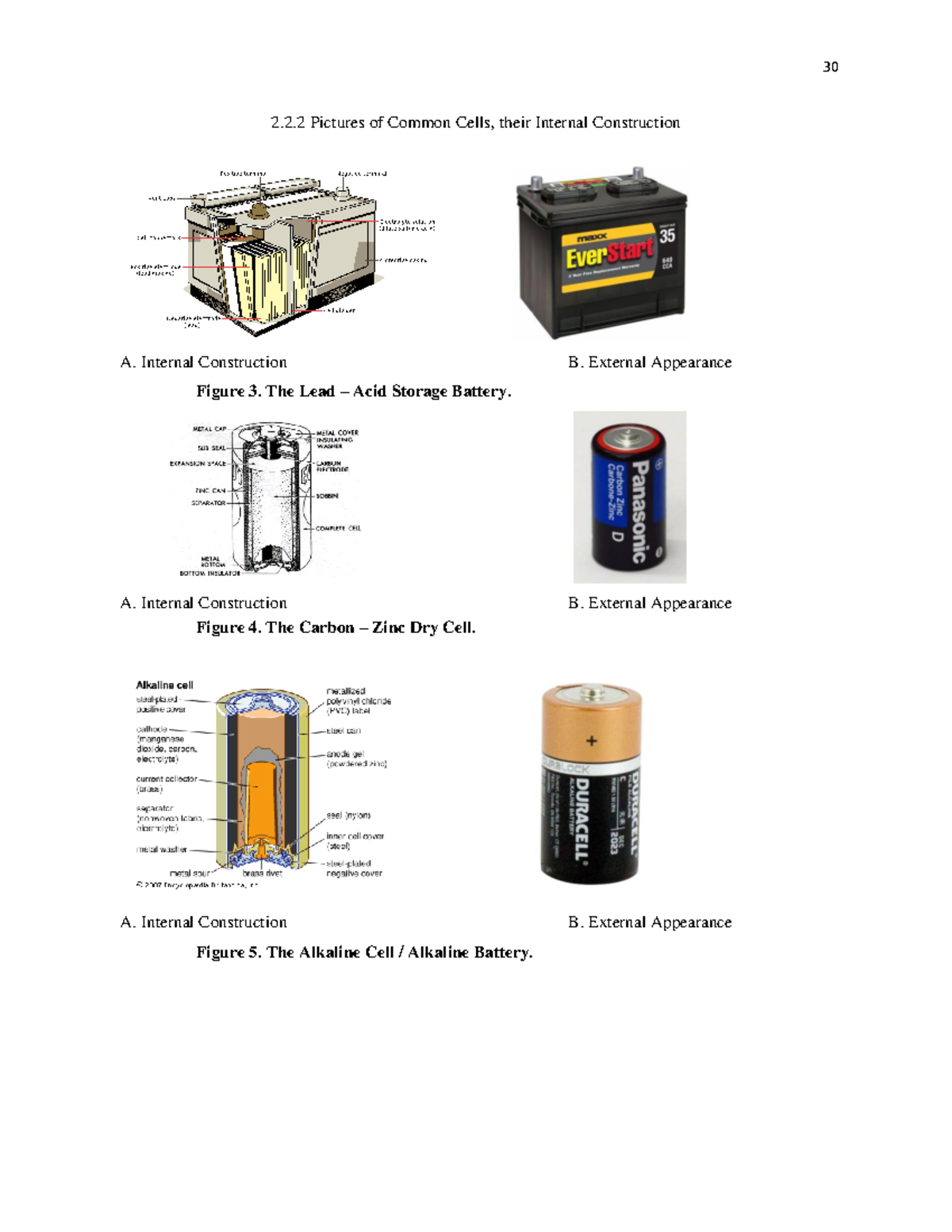 Chemistry - Galvanic Cell-5 - 2.2 Pictures of Common Cells, their ...