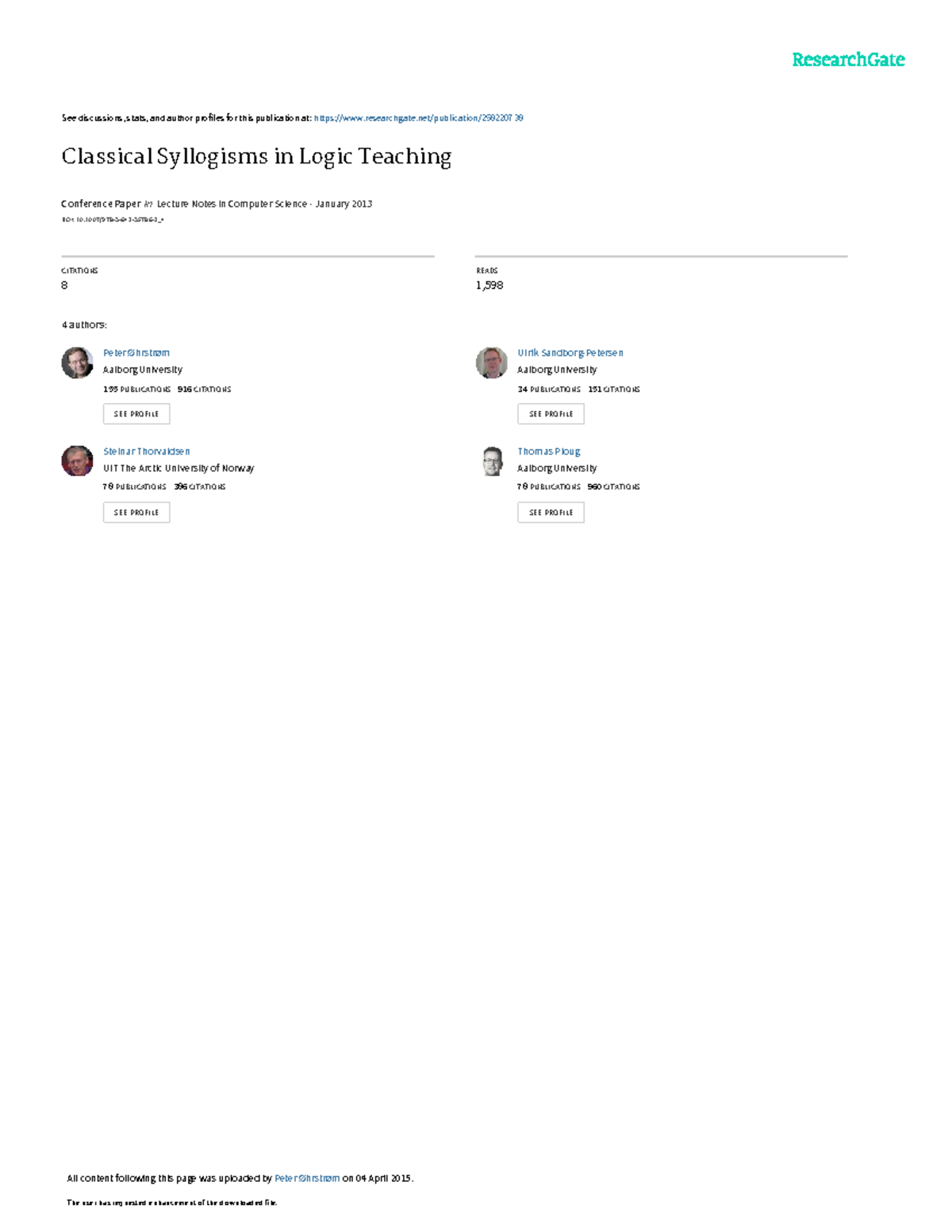 Syllog ICCS 2013 - See discussions, stats, and author profiles for this ...