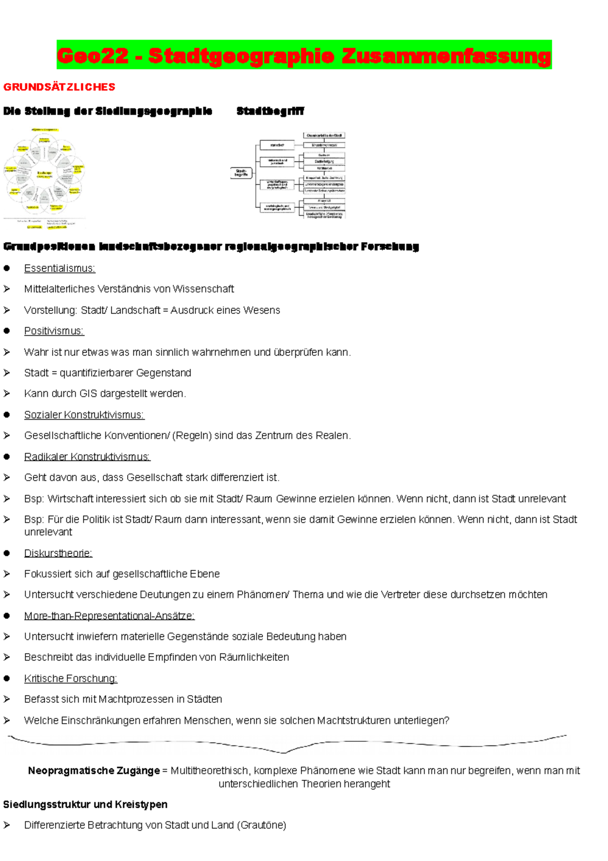 Geo22 Zusammenfassung - Geo22 - Stadtgeographie Zusammenfassung ...