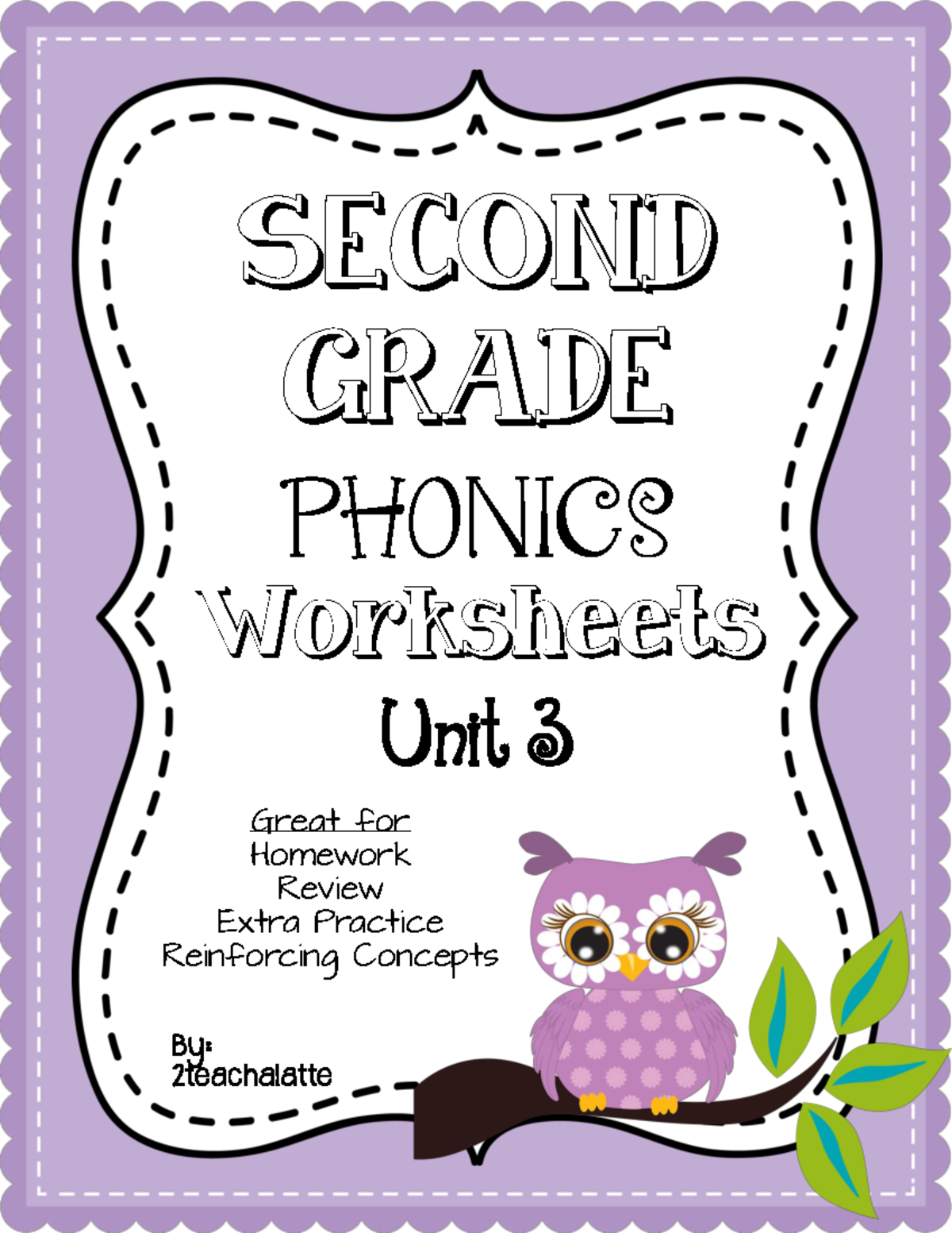 03 - Second Grade Phonics Unit 3 Worksheets - SECOND GRADE PHONICS ...