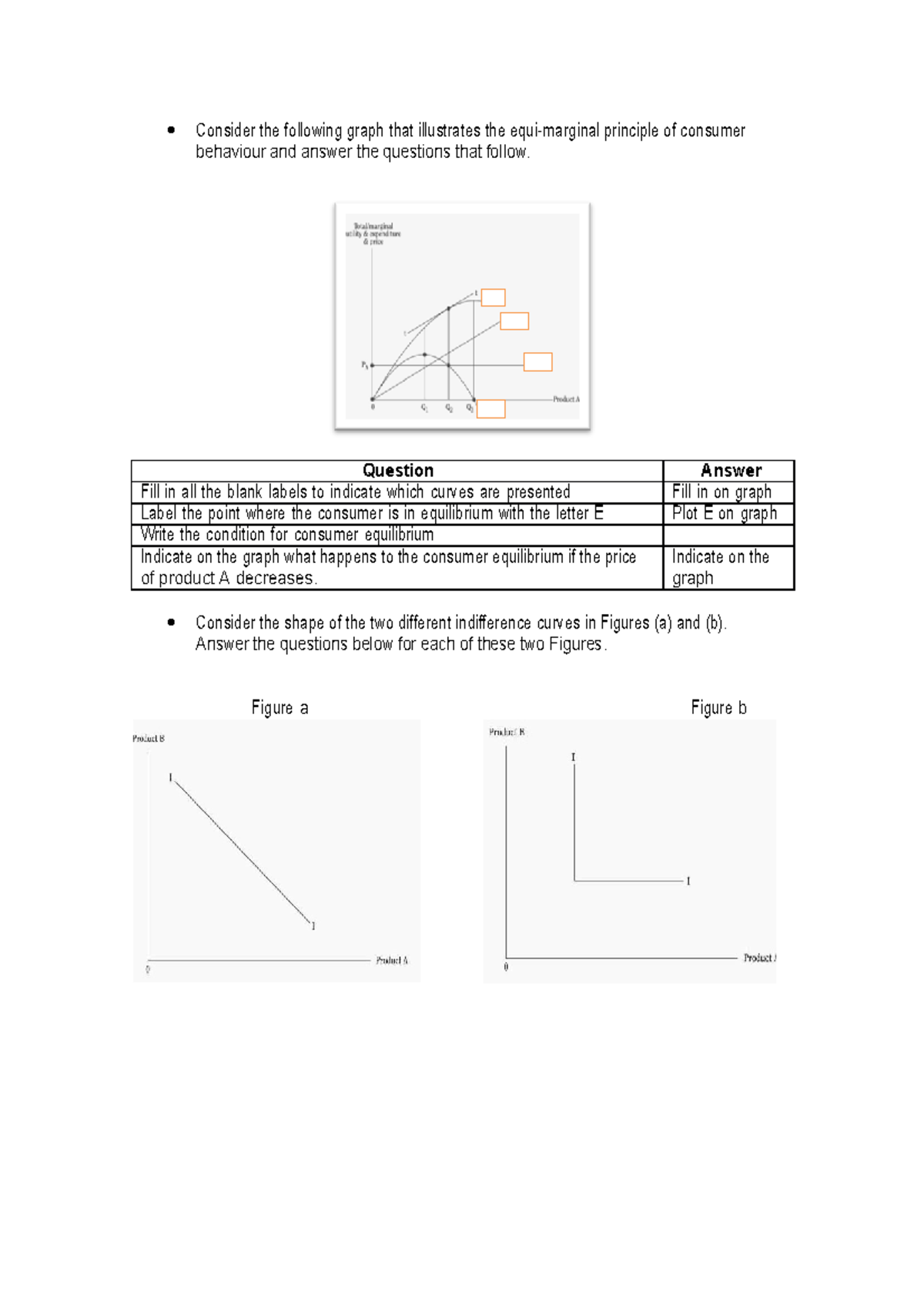 Eco 2b section c - ECONOMIC EFFICIENCY - Consider the following graph ...