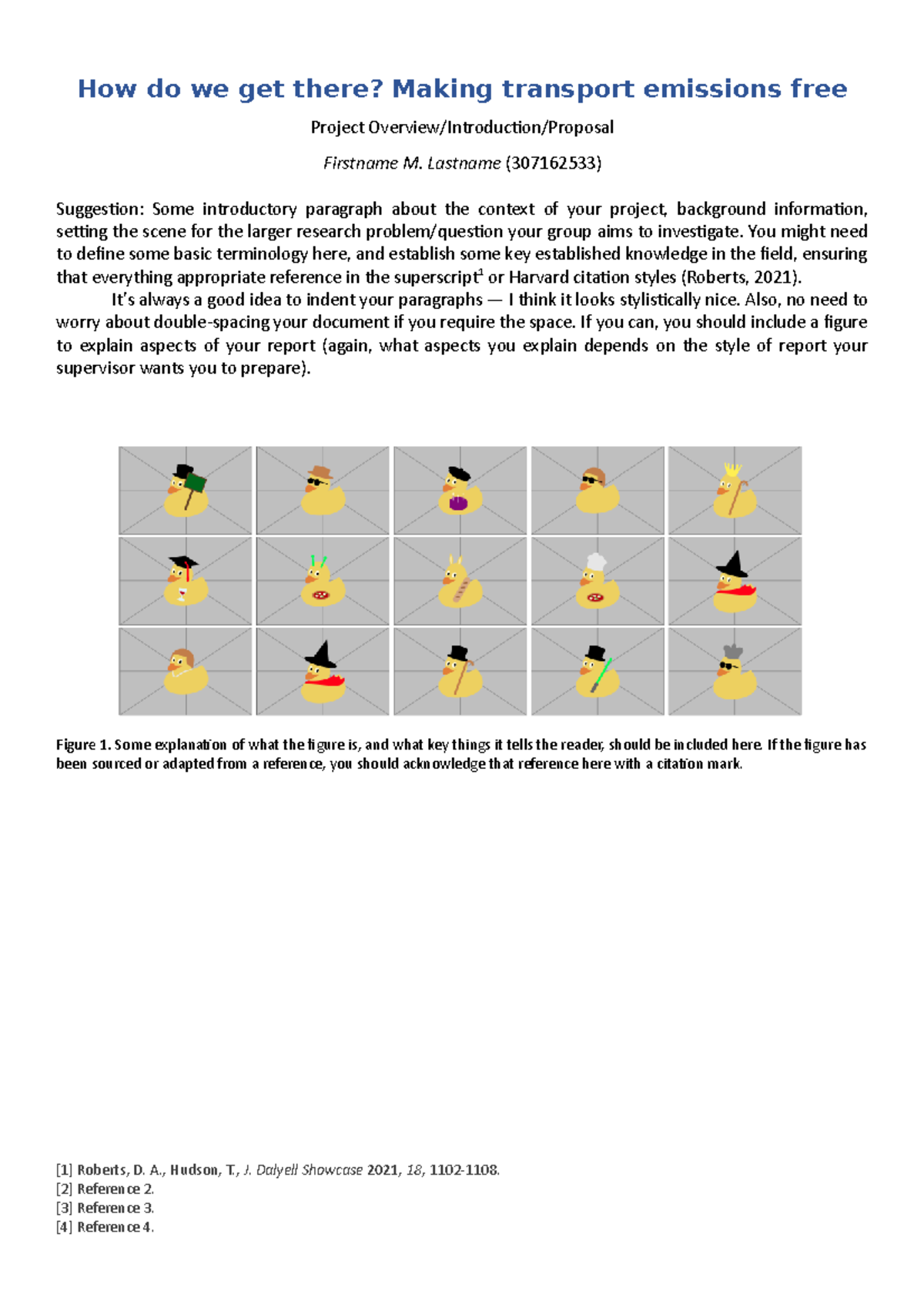 SCDL Week5Overview example template - How do we get there? Making ...