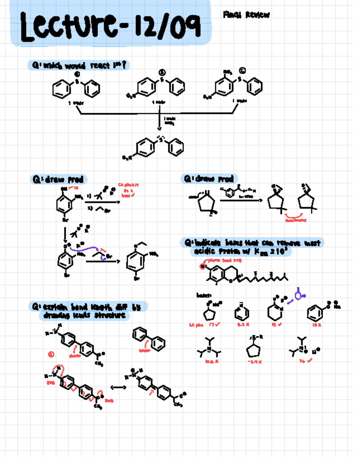 CHEM 210 12-09 - Professor Murray - fall semester 2022 - LeCTUre-12/OG ...