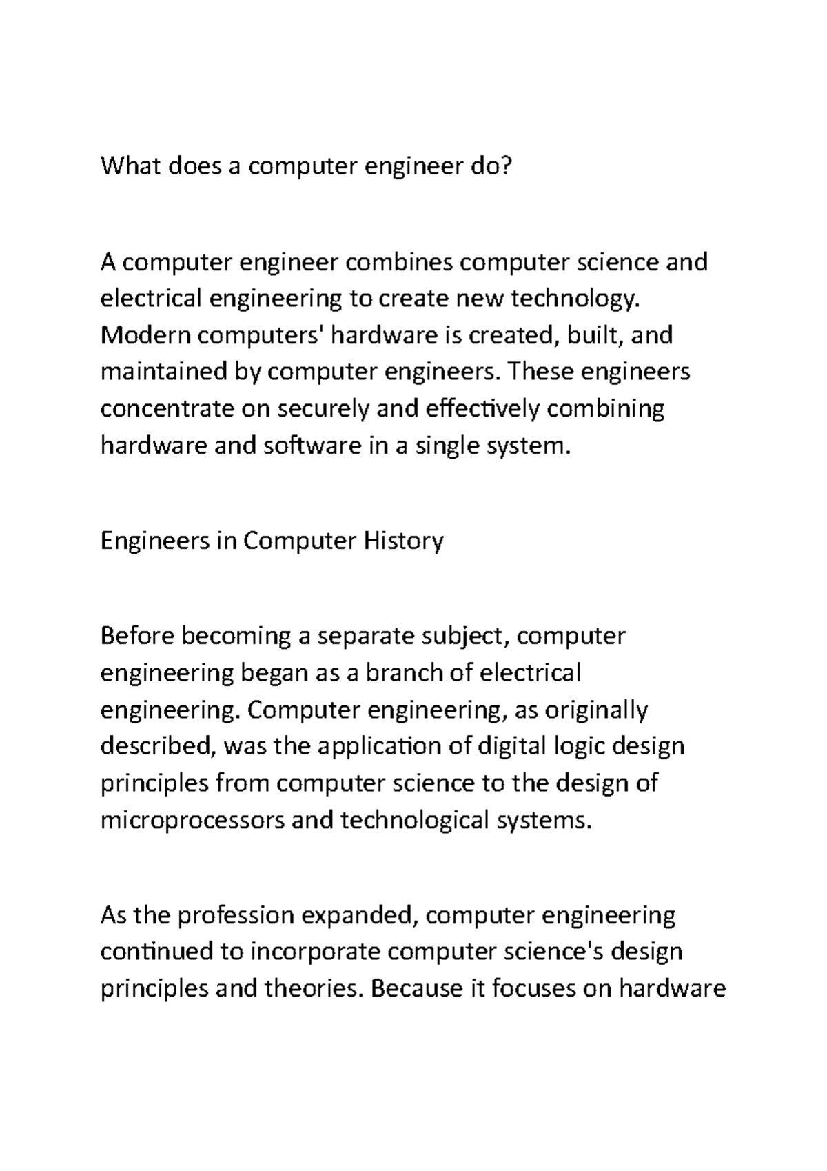 Computer engineering - its about conventional neural networks - What ...