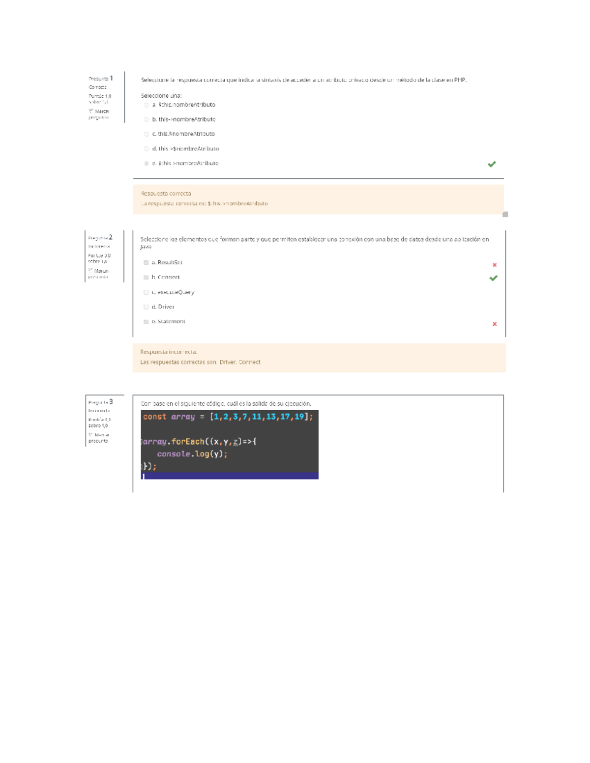 Quiz web - proyecto del area primer 50 - Programacion III - Studocu
