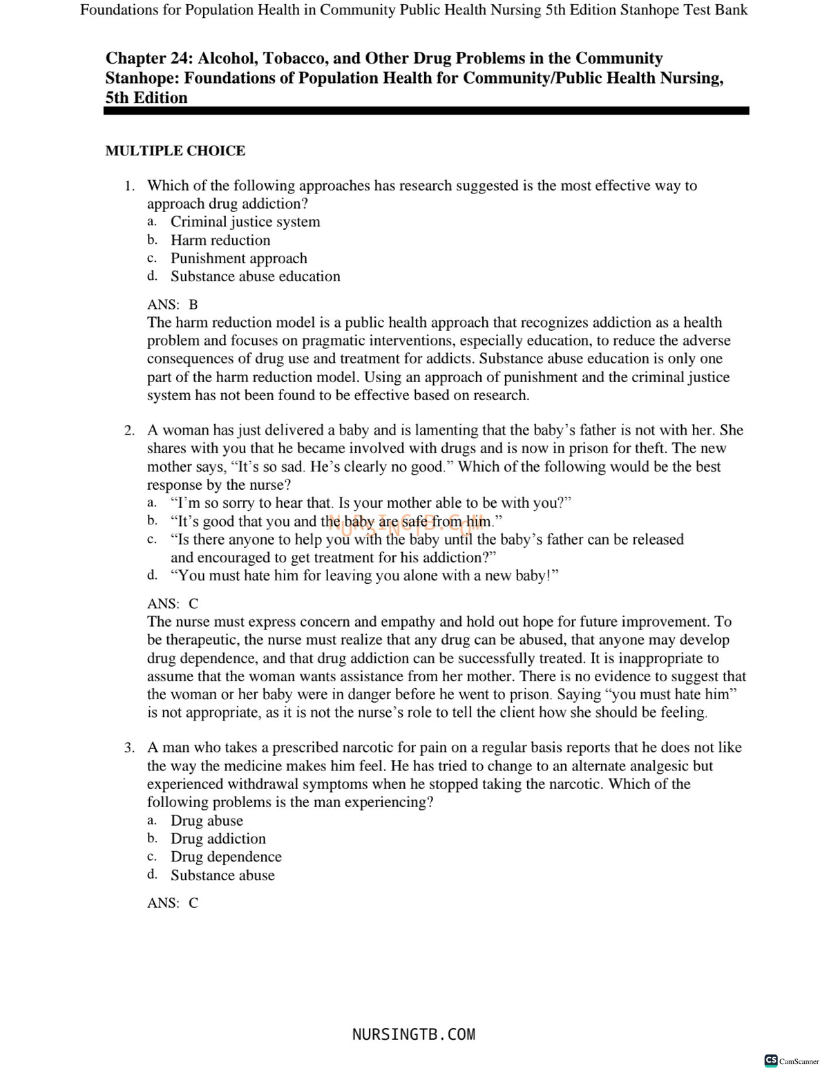 Public Health Week 3 Quiz Study Resources 1 - N340 - WCU - Studocu