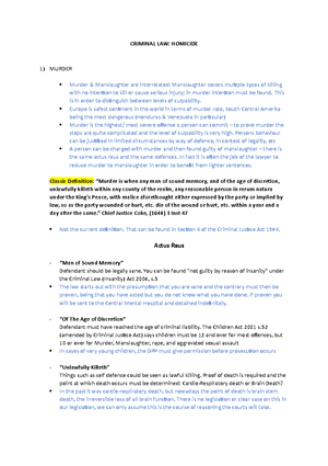 Criminal law Intention and Recklessness - INTRODUCTION The statement by ...