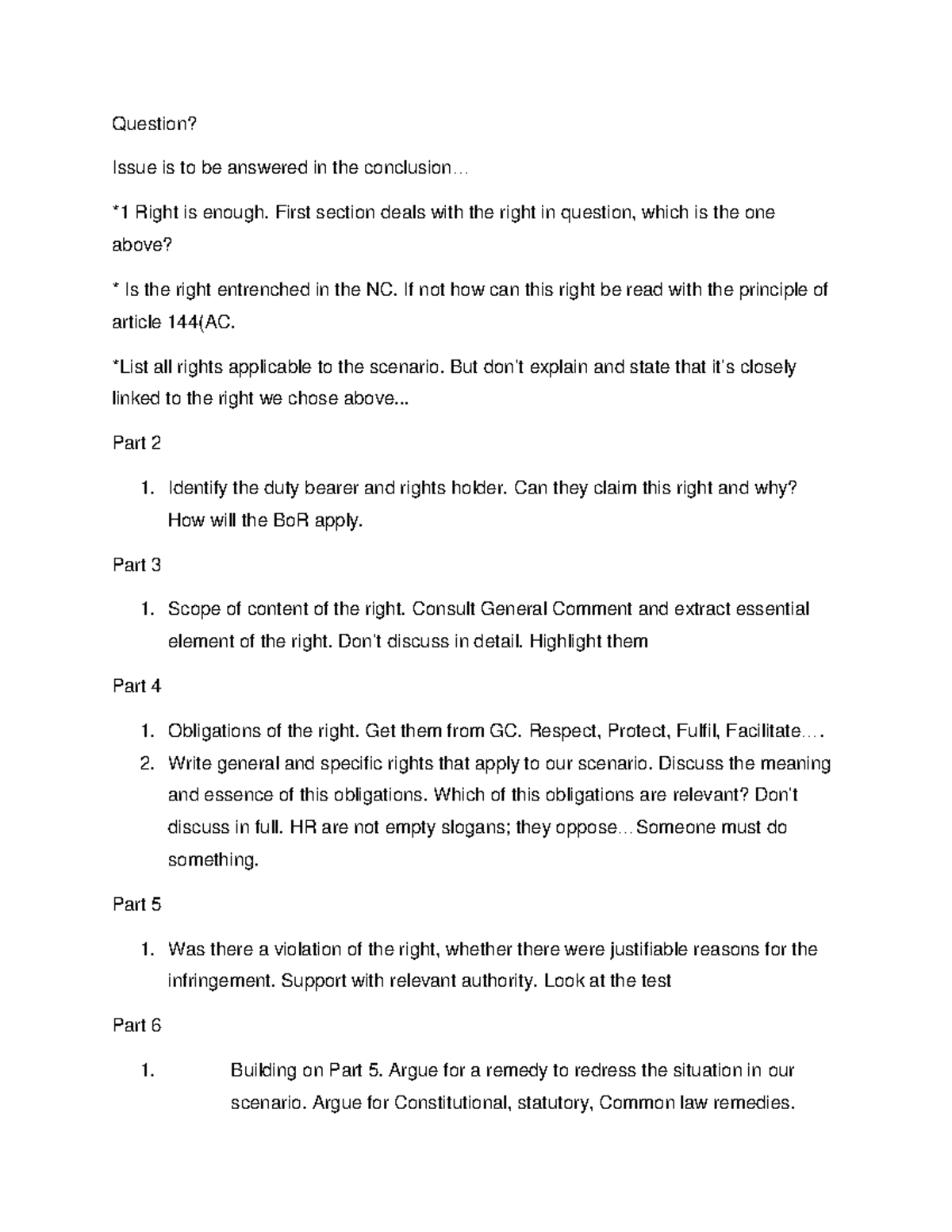 Succession-reader-2020 - Question? Issue is to be answered in the ...
