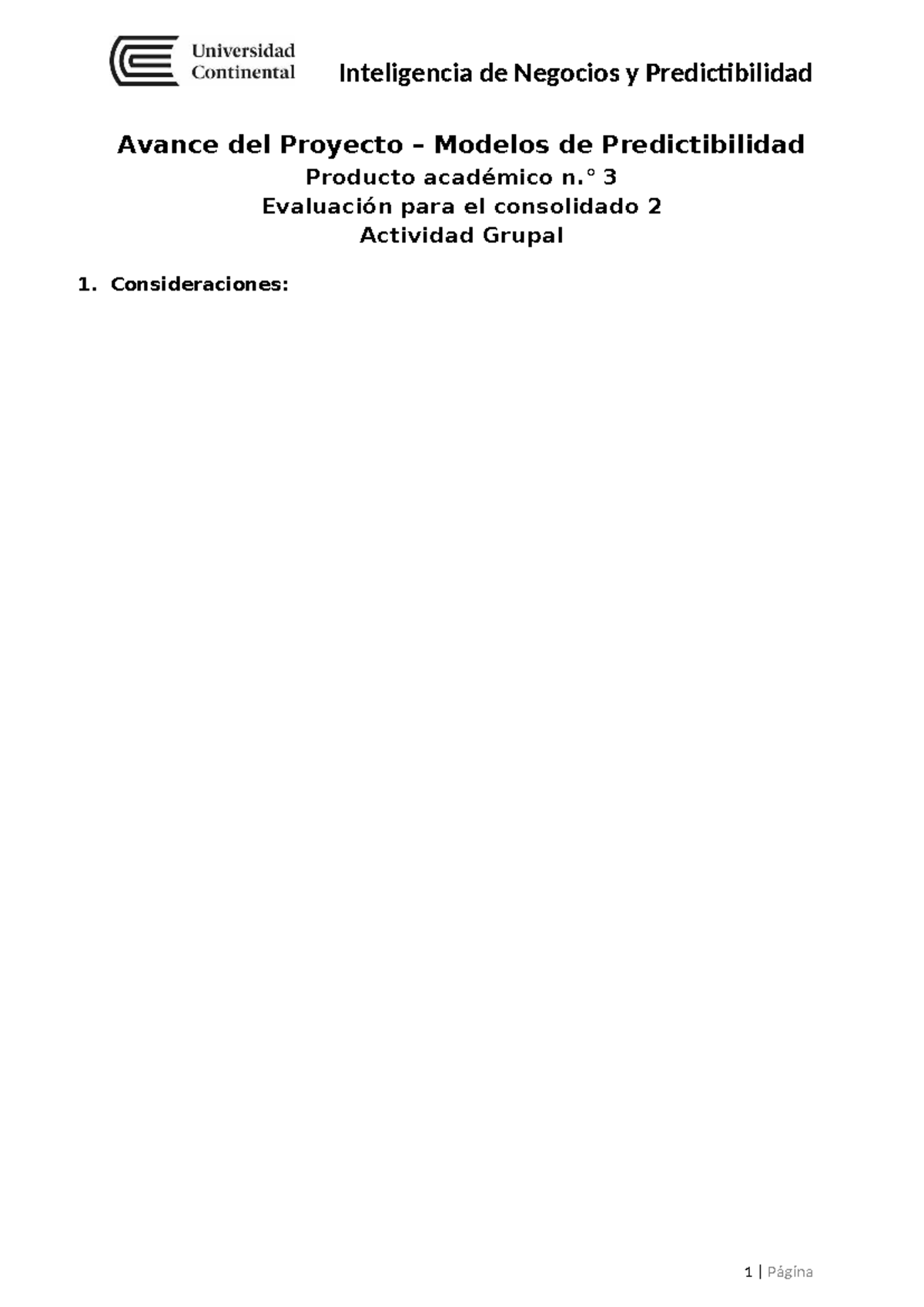 Producto Académico 03 - Avance del Proyecto – Modelos de ...