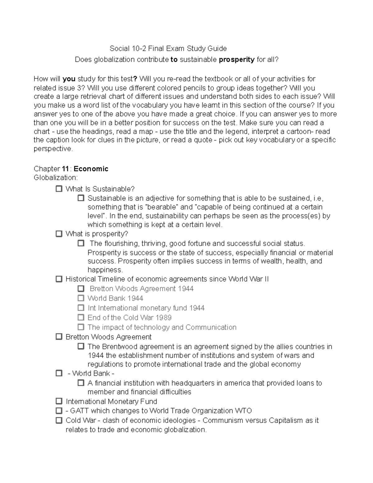 DOC060223 - study guide for social 10-2 - Social 10-2 Final Exam Study ...