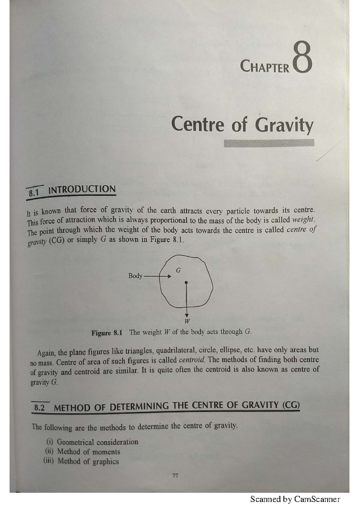 COG AND MOI - Center of gravity and Moment of Inertia - Reference and ...