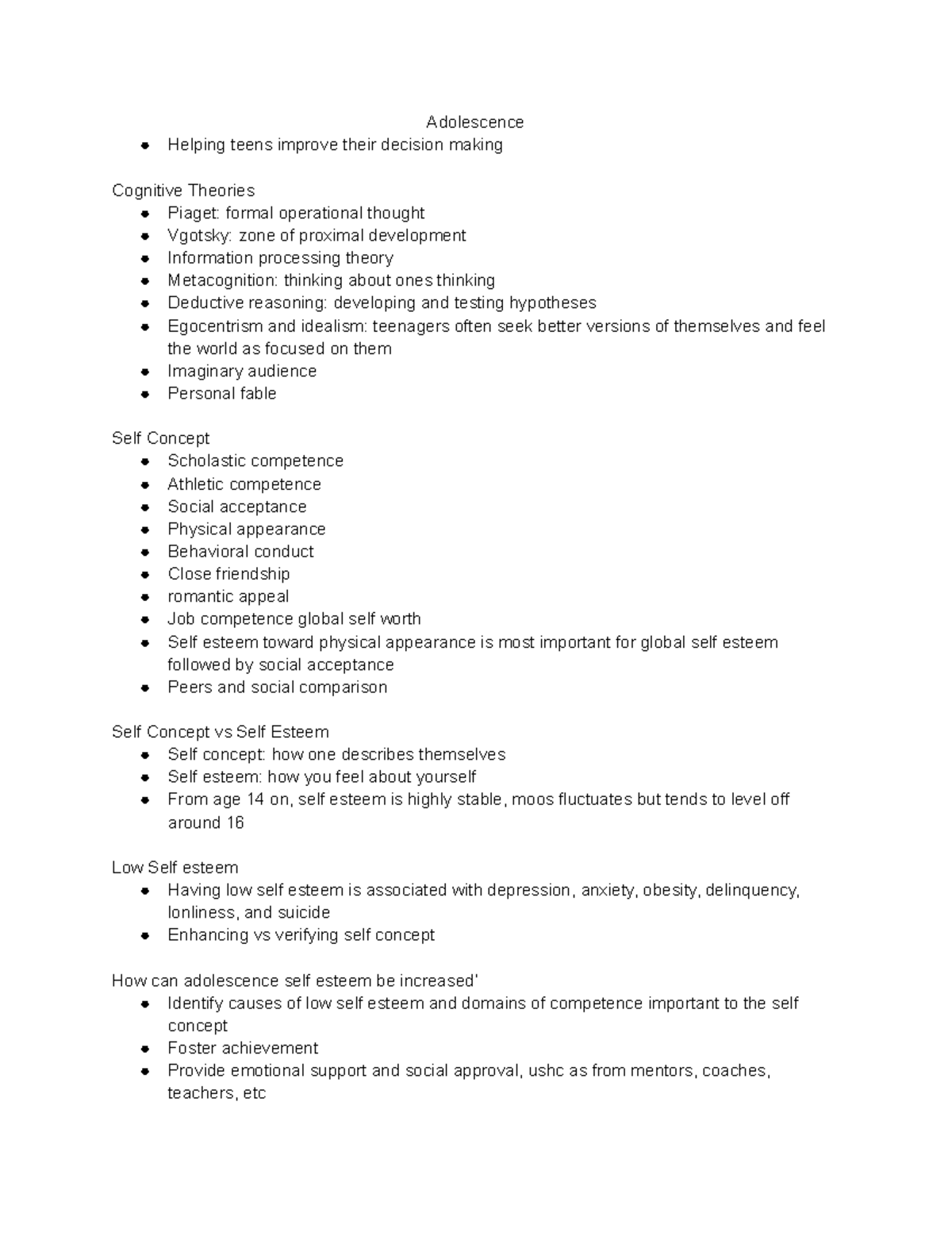 Adolescence - notes on this age - Adolescence Helping teens improve ...