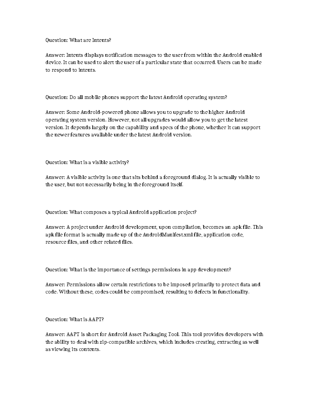 Scopolamin pearlweed solicitations - Question: What are Intents? Answer ...