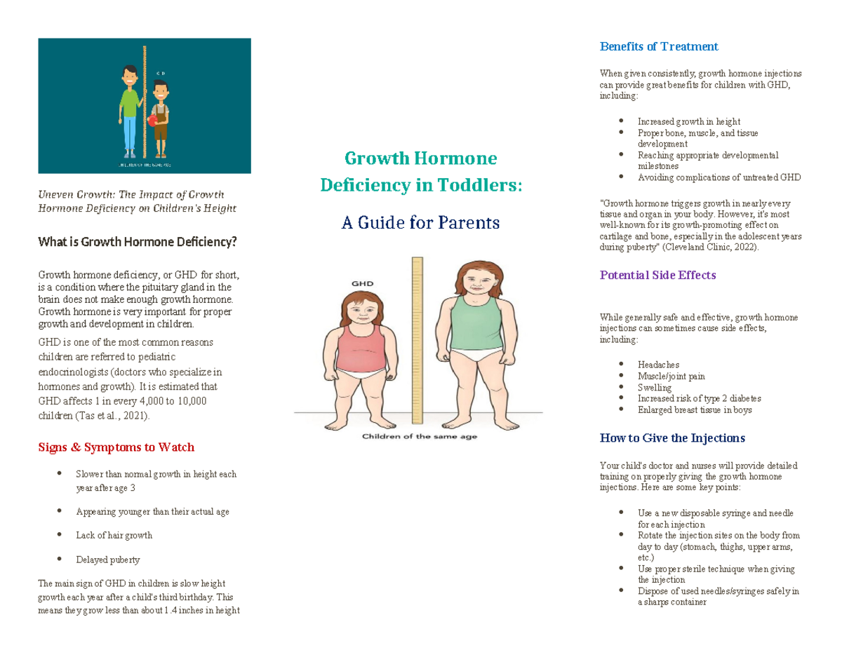 Growth Hormone Deficiency in Toddlers - Uneven Growth: The Impact of ...