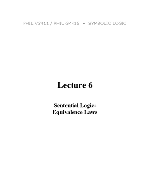 Solution Set 1 - Symbolic Logic Solution Set Problem 1 (GaifmanExercise 2) 1.¬((¬A)∧ ¬(B∧A ...