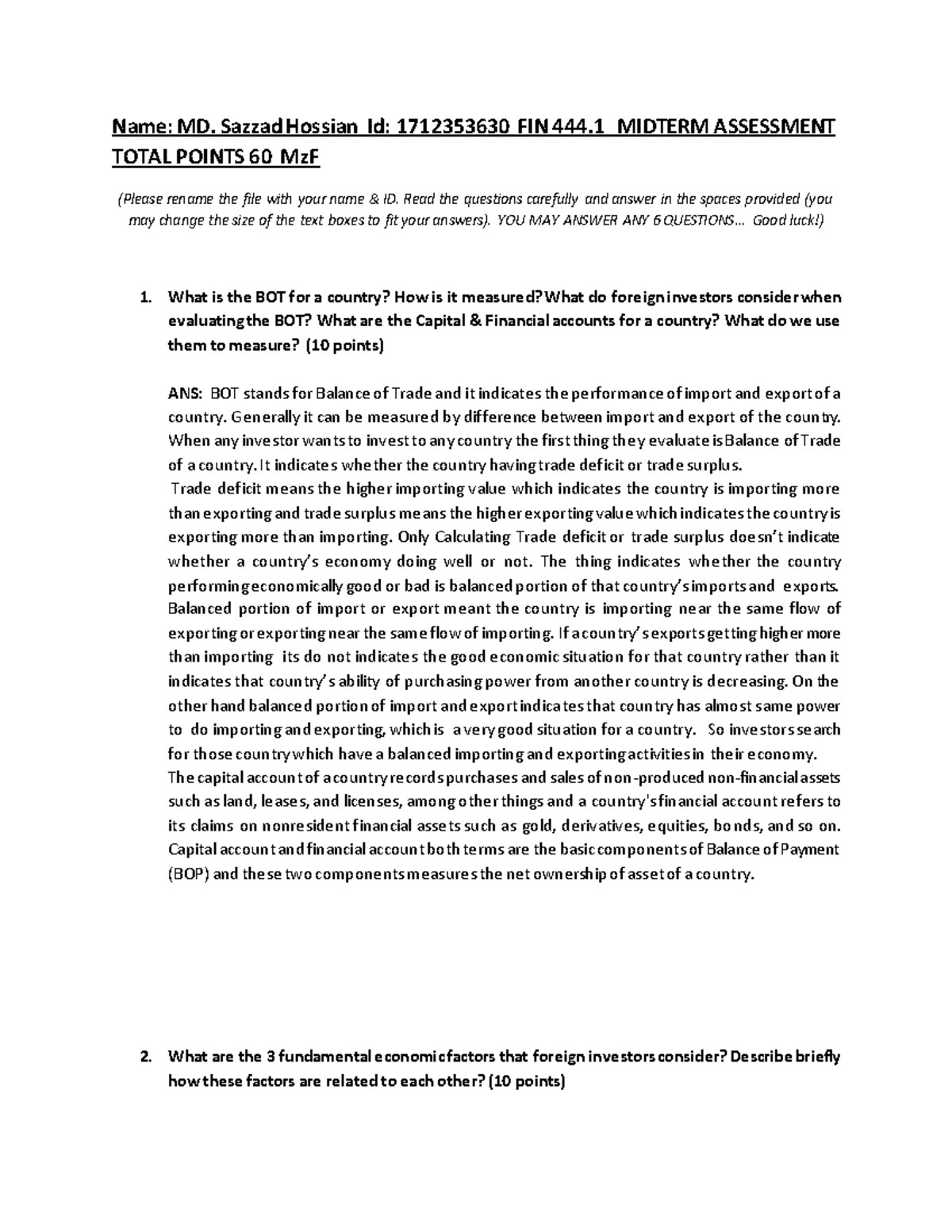 MD. Sazzad Hossain, 1712353630 - Name: MD. Sazzad Hossian Id ...