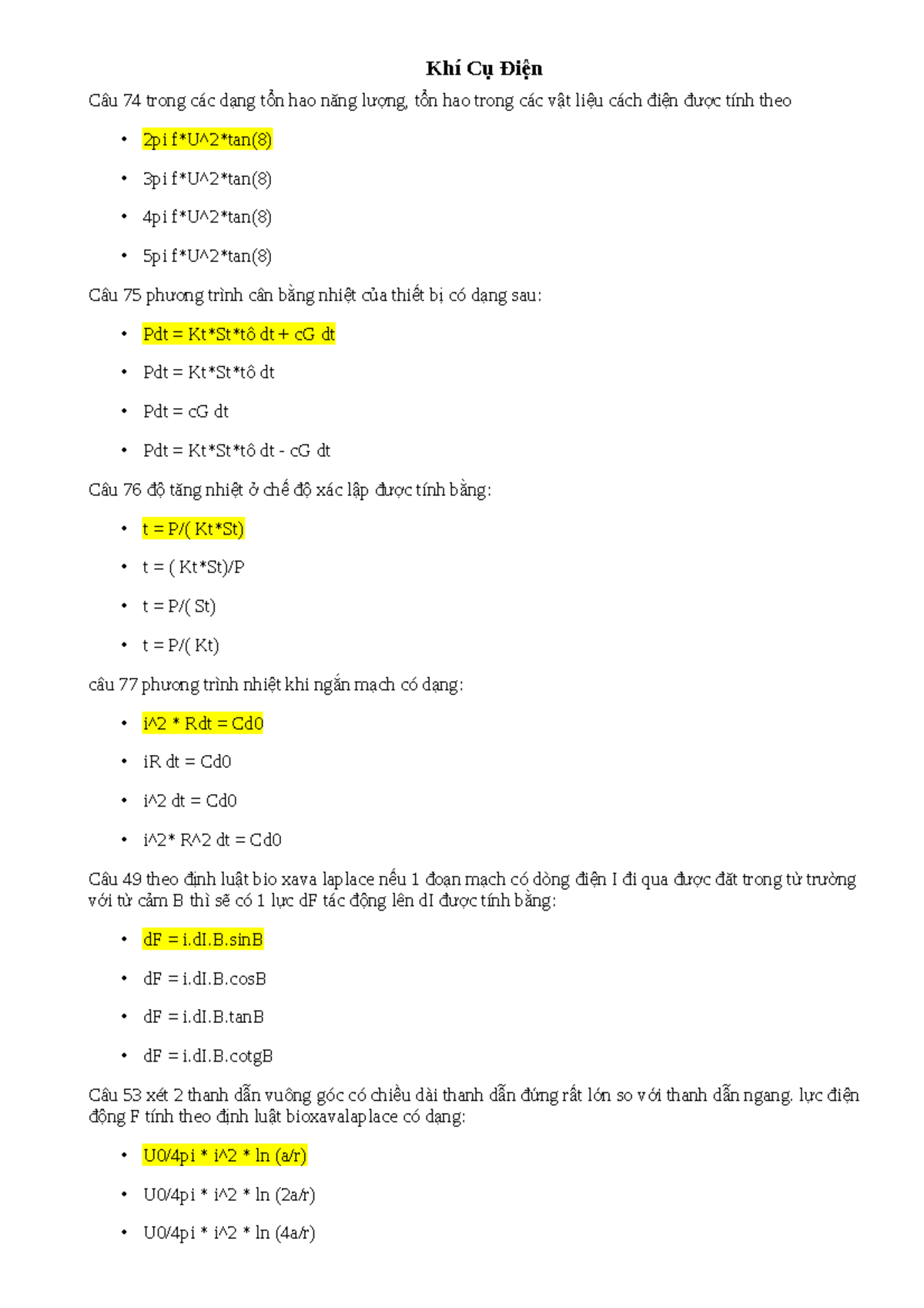 Khí-cụ-điện-file-thi-Lê-Xuân-Sanh - Khí C Đinụệ Câu 74 trong các d ng t n hao năng l ng, t n hao ...