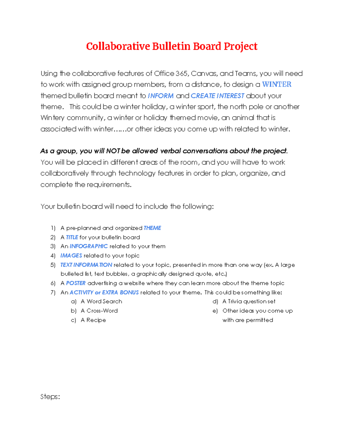 Collaboratibe Bulletin Board Project (2022) - Collaborative Bulletin ...