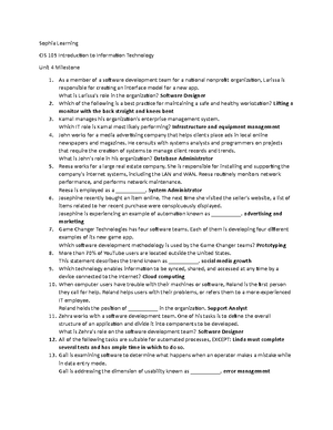 Chapter 4 test into to tech - 4.1 Practice questions Which of the ...