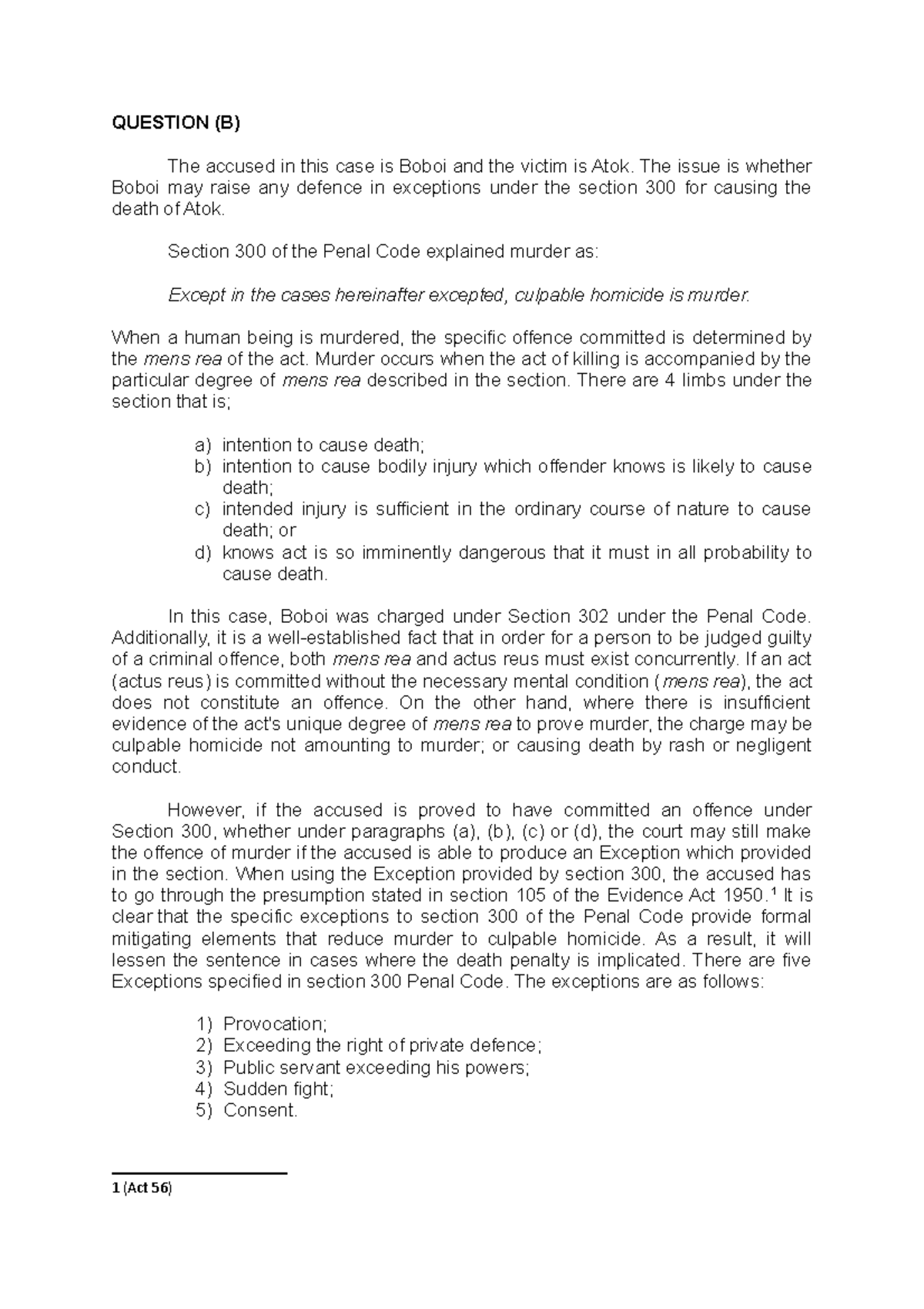 Grouping Assignment 1 The Tutorial Discusses On Section 300 302 Of