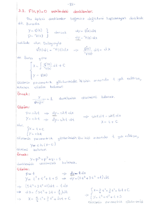 MAT221 Lineer Dif.Denk. - Bernoulli Dif - Statics - Studocu