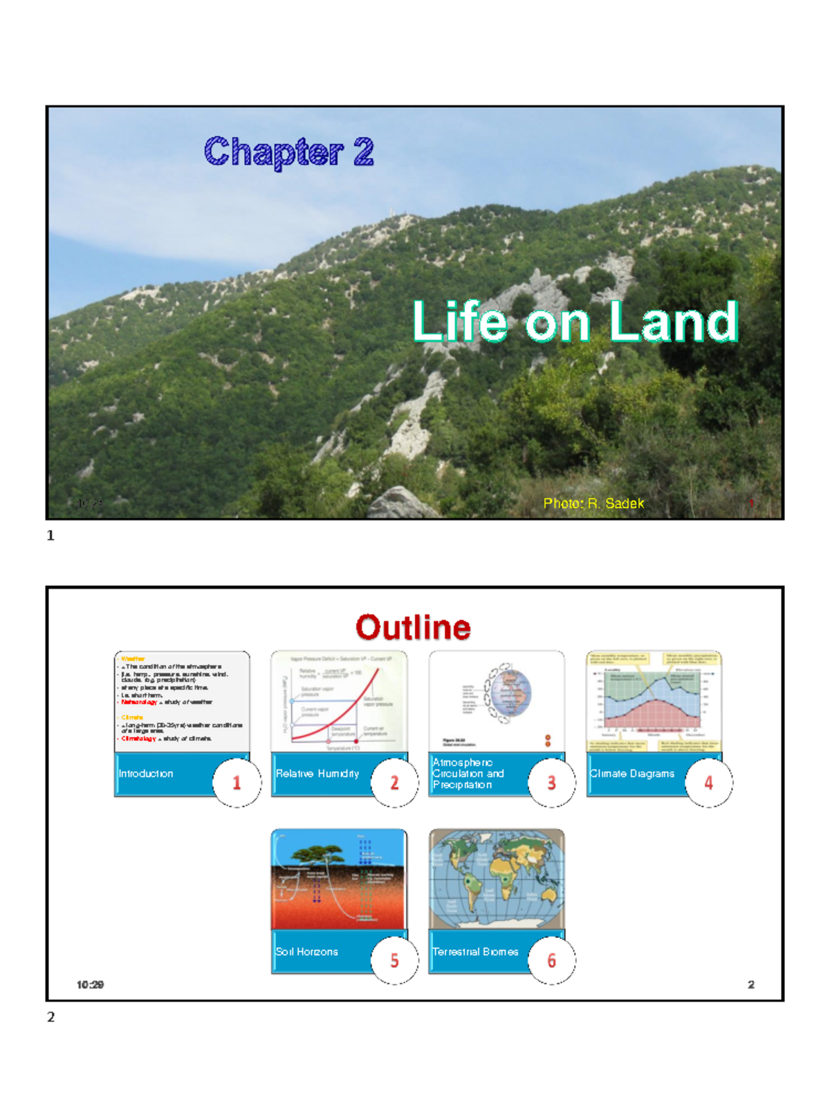 EC02A Life+On+Land+Climate - 10:28 1 Life on Land Chapter 2 Photo: R ...