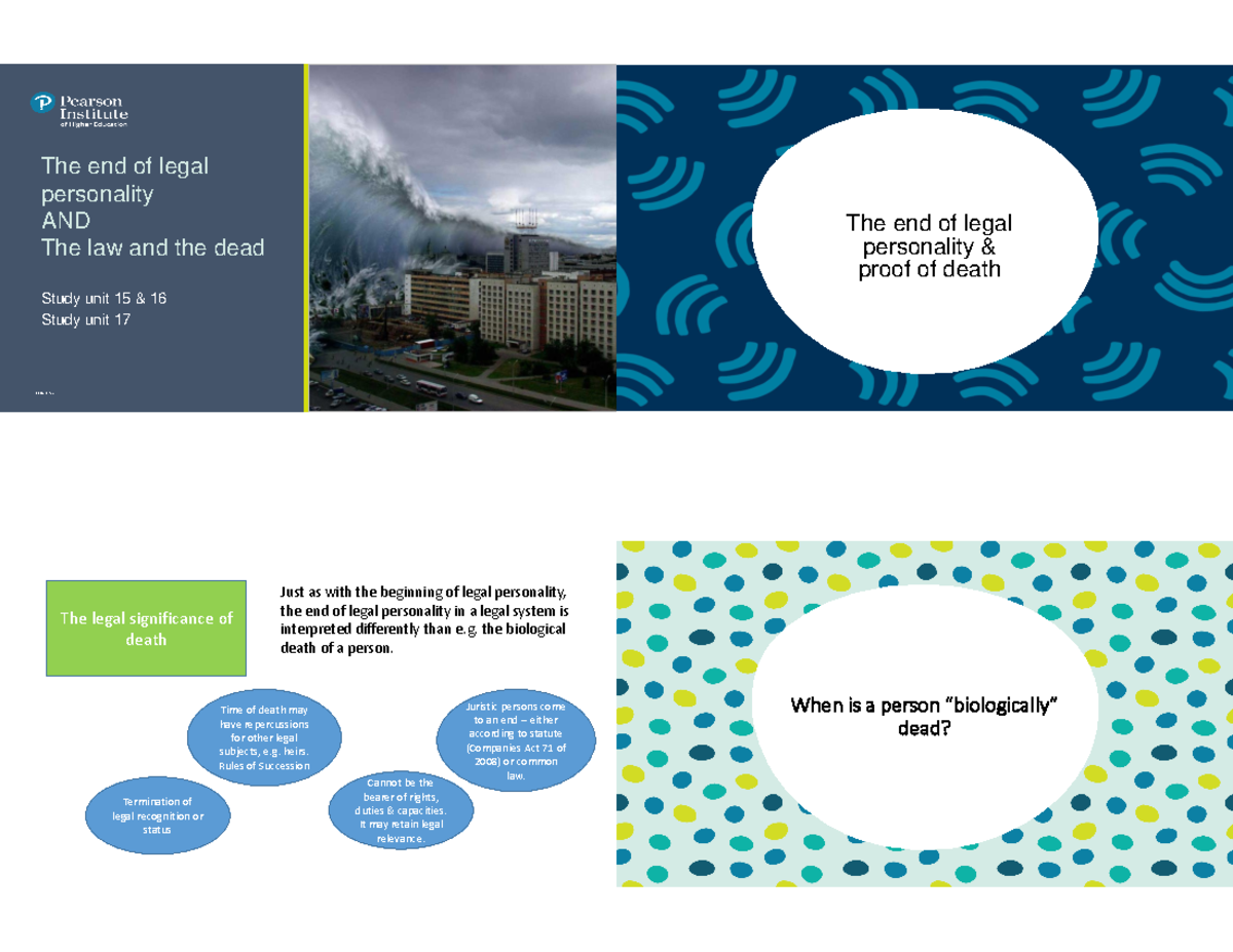 The end of legal personality - Warning: TT: undefined function: 32 ...