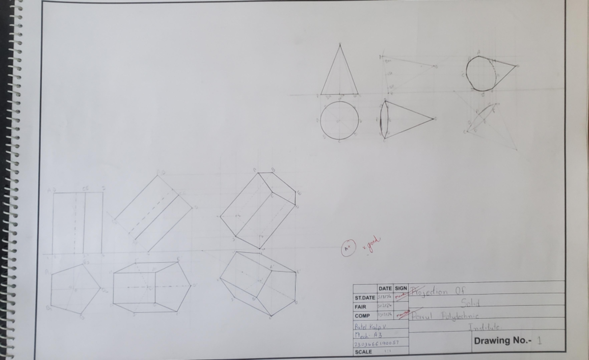 ED sem 2 sheets (All) - Engineering Drawing - Studocu