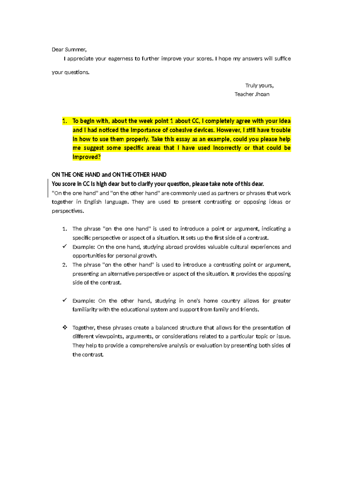 SID686255 task2VIP cycle 2 20230622 ans - Dear Summer, I appreciate your eagerness to further ...