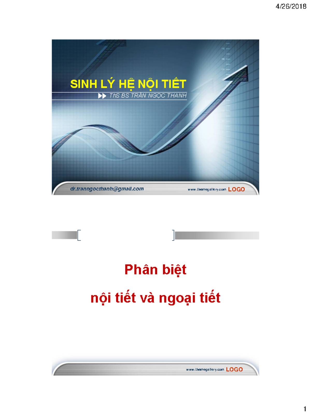 Sinh ly He noi tiet (4 tiet) - themegallery LOGO SINH LÝ HỆ NỘI TIẾT ...