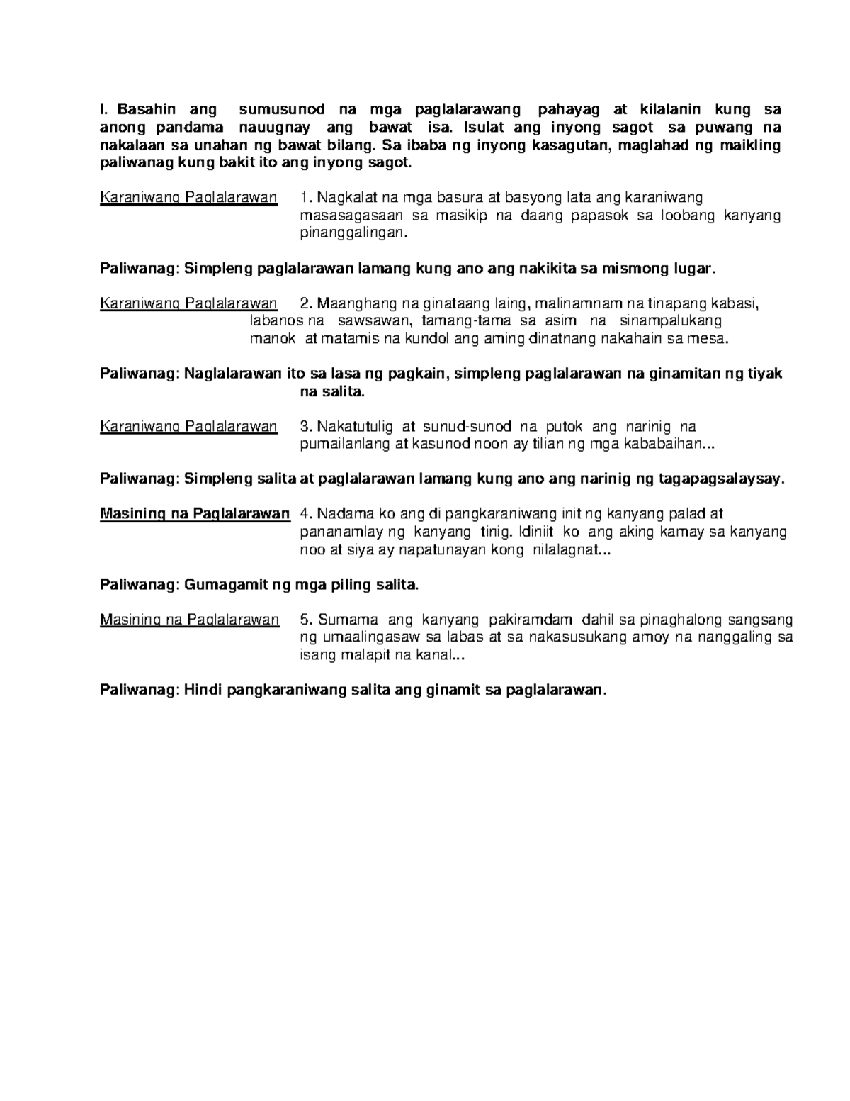 Panggitnang Pagsusulit sa Dalumat - Kontekstwalisadong Komunikasyon Sa ...