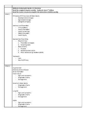 FNP NR511 Week 3 Snapps Template for Written Assignment - SNAPPS ...