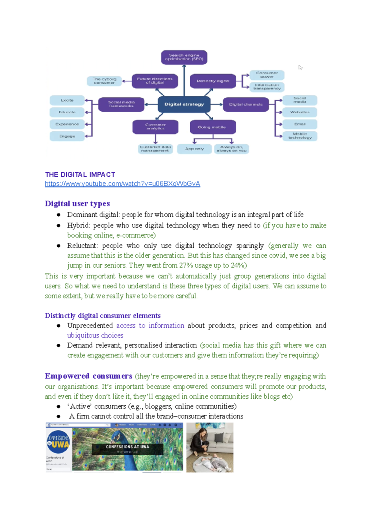 Marketing Ninth Lecture ( Digital Marketing) - THE DIGITAL IMPACT ...